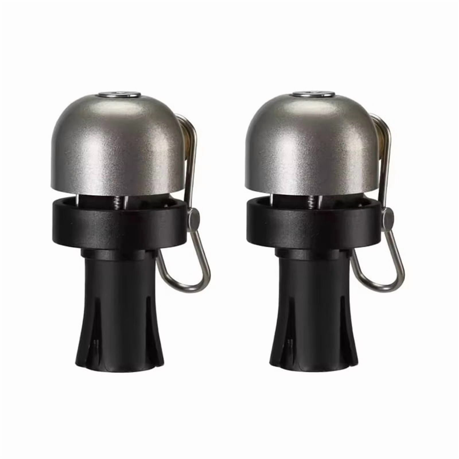 2 * Copper Alloy Bicycle Handlebar Bell-Silver - Walmart.com