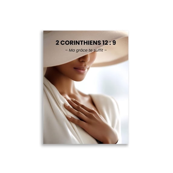 2 Corinthians 12:9 My Grace Is Sufficient Print, Unframed Paper Poster ...