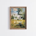 2 Corinthians 5:17 Scripture Wall Art, Modern Christian Print Unframed ...