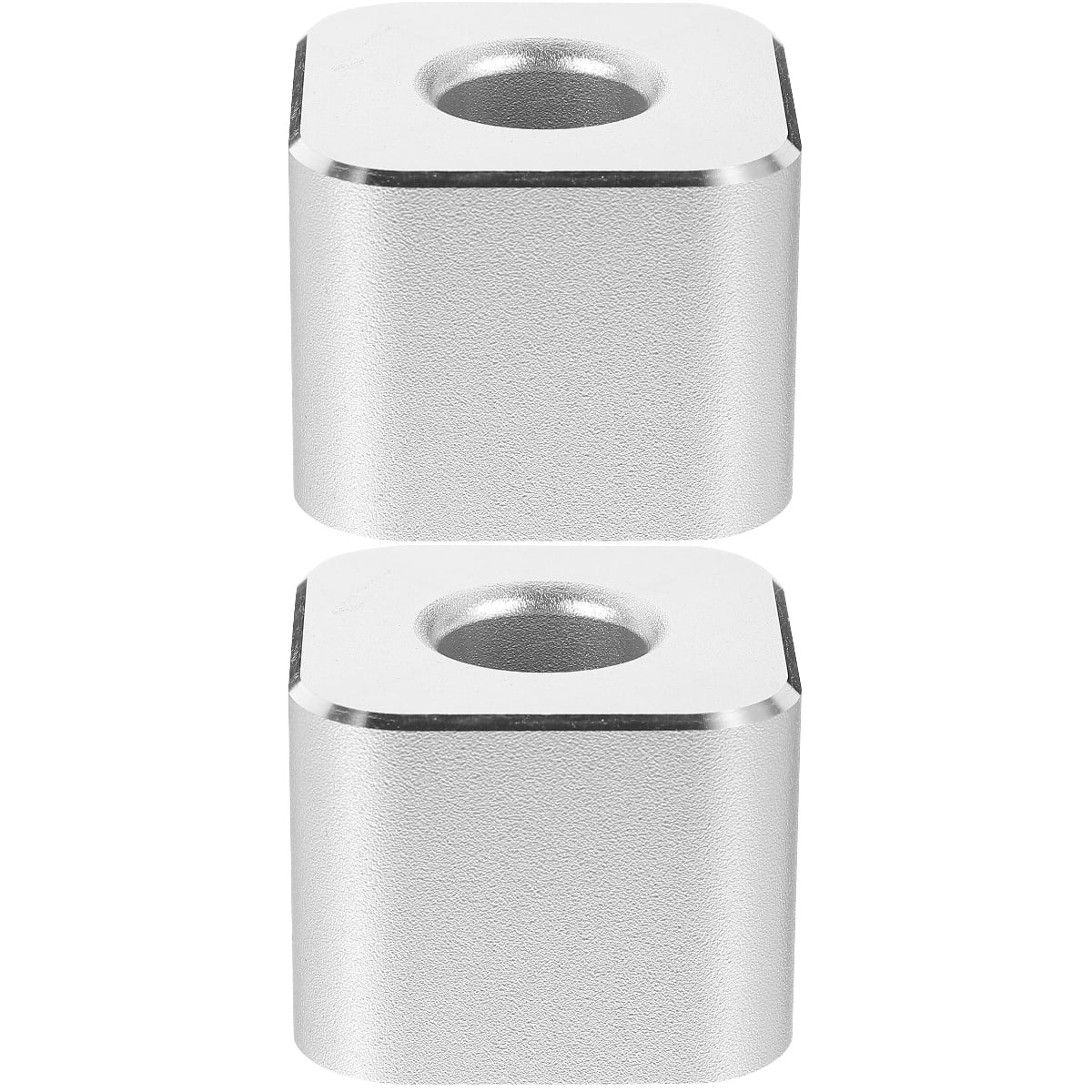 VILLCASE 2pcs Aluminum Alloy Metal Pen Holder Cube Stand for Students ...
