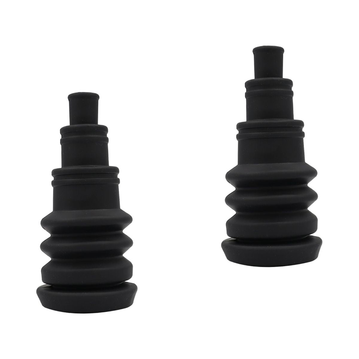 2 Count Automotive Wire Loom Rubber Plug Ties Grommet Kit Black ...