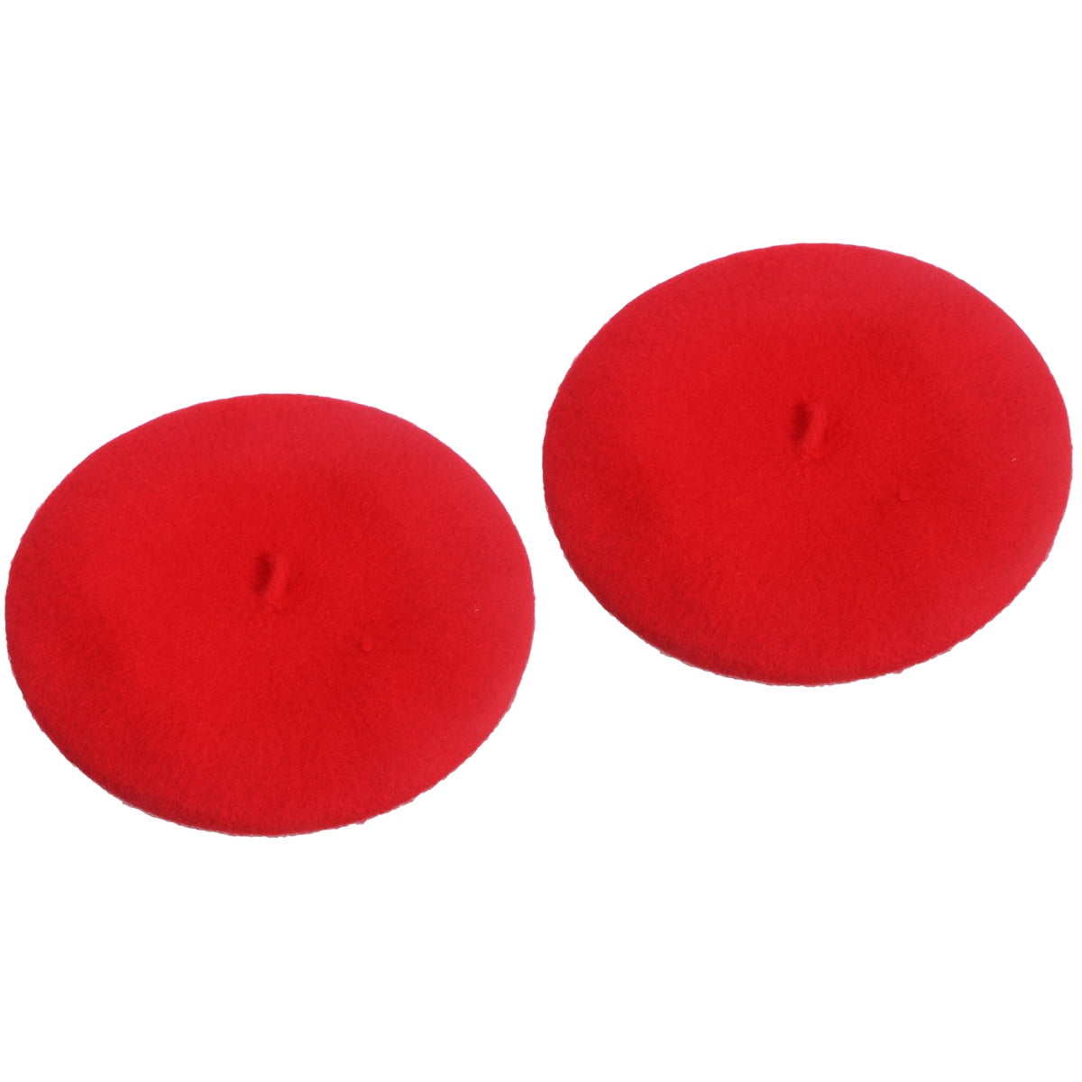 2 Count Autumn Hat Girl Kids Beret Girls Berets Red Child Baby ...