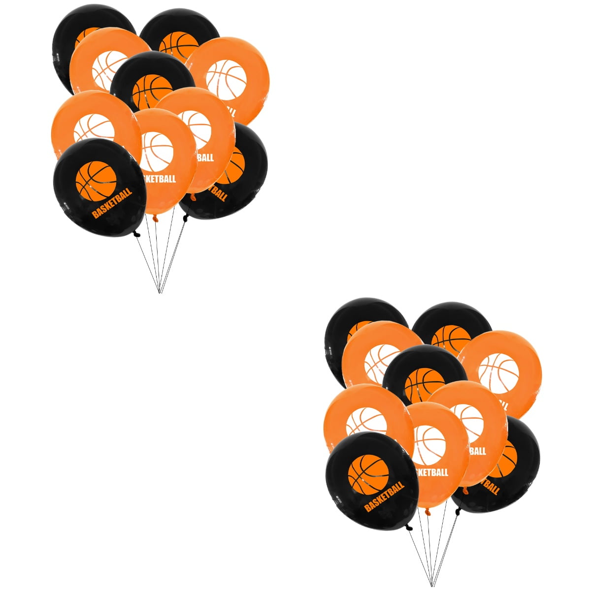 2 Count Balloon Suit Birthday Decorations Basket Balloons Indoor ...