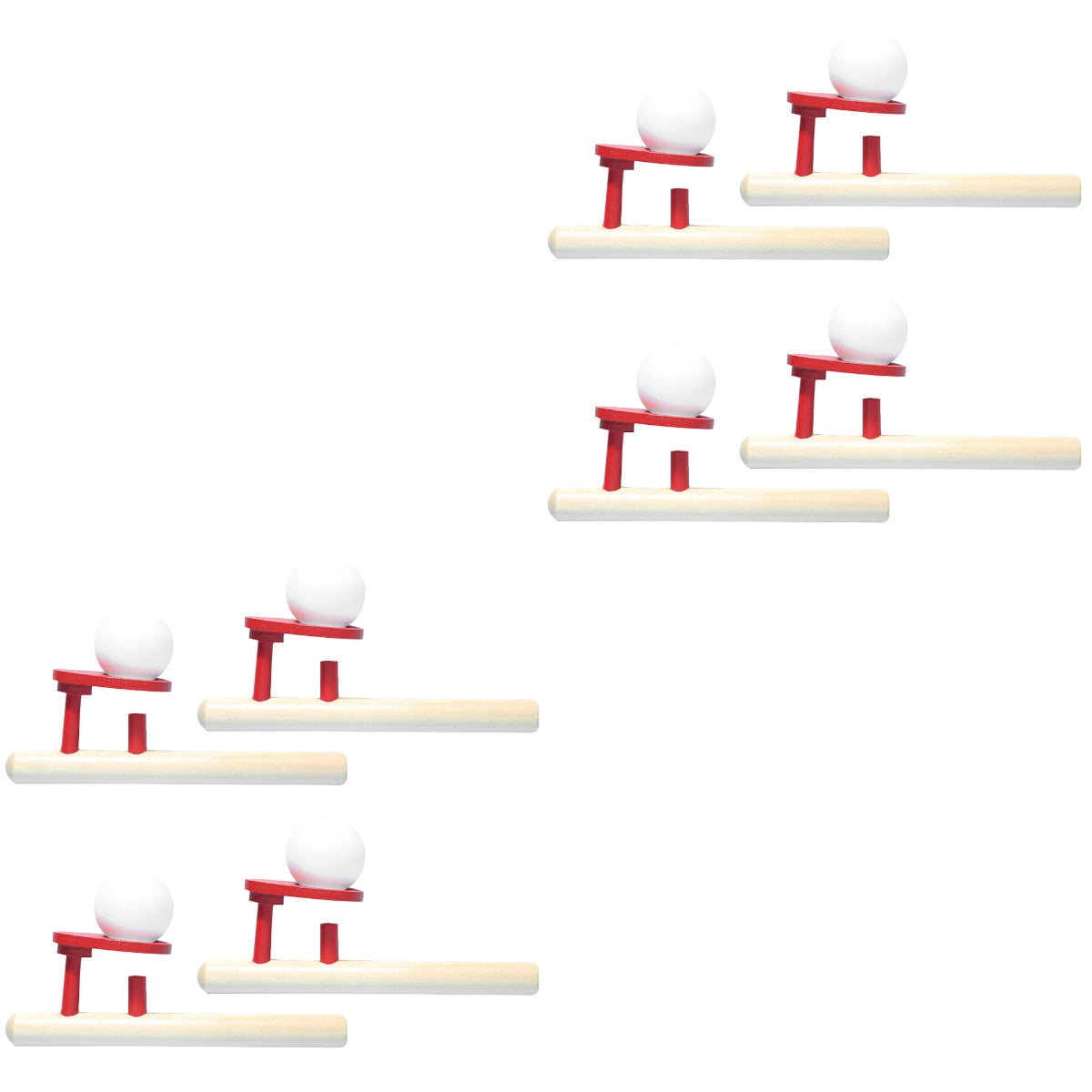 2 Count Balls Blowpipe Toy Breath Control Kids Toys Floating - Walmart.com