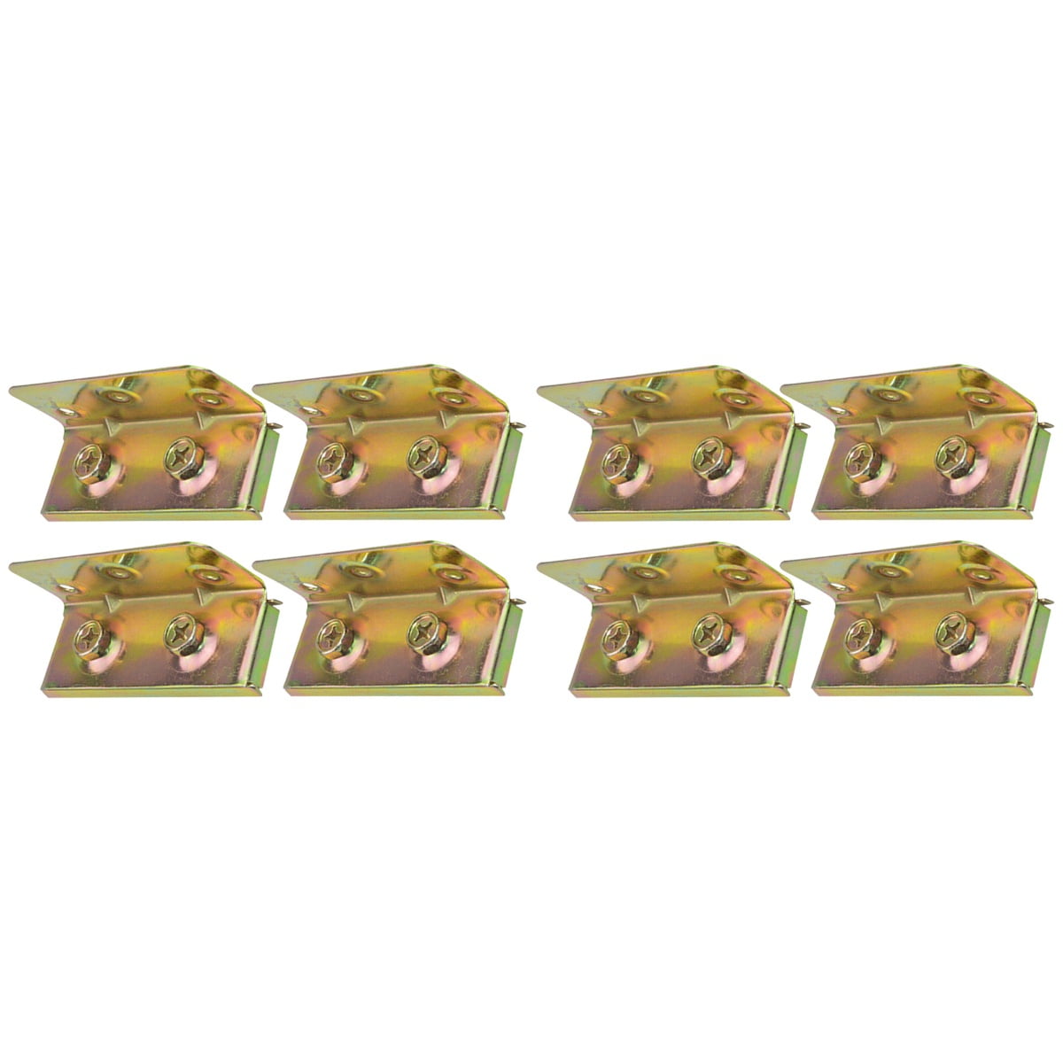 2 Count Bed Attachment Bracket Rail Mounted Brackets Golden - Walmart.com