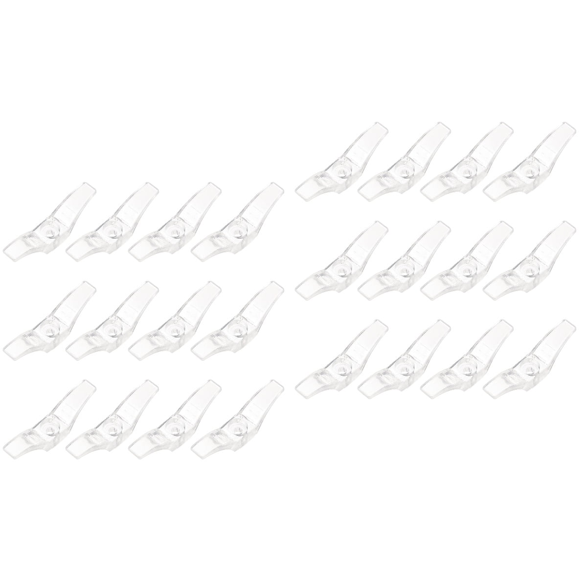 2 Count Blinds Cord Clip Handles Window Shutters Transparent - Walmart.com