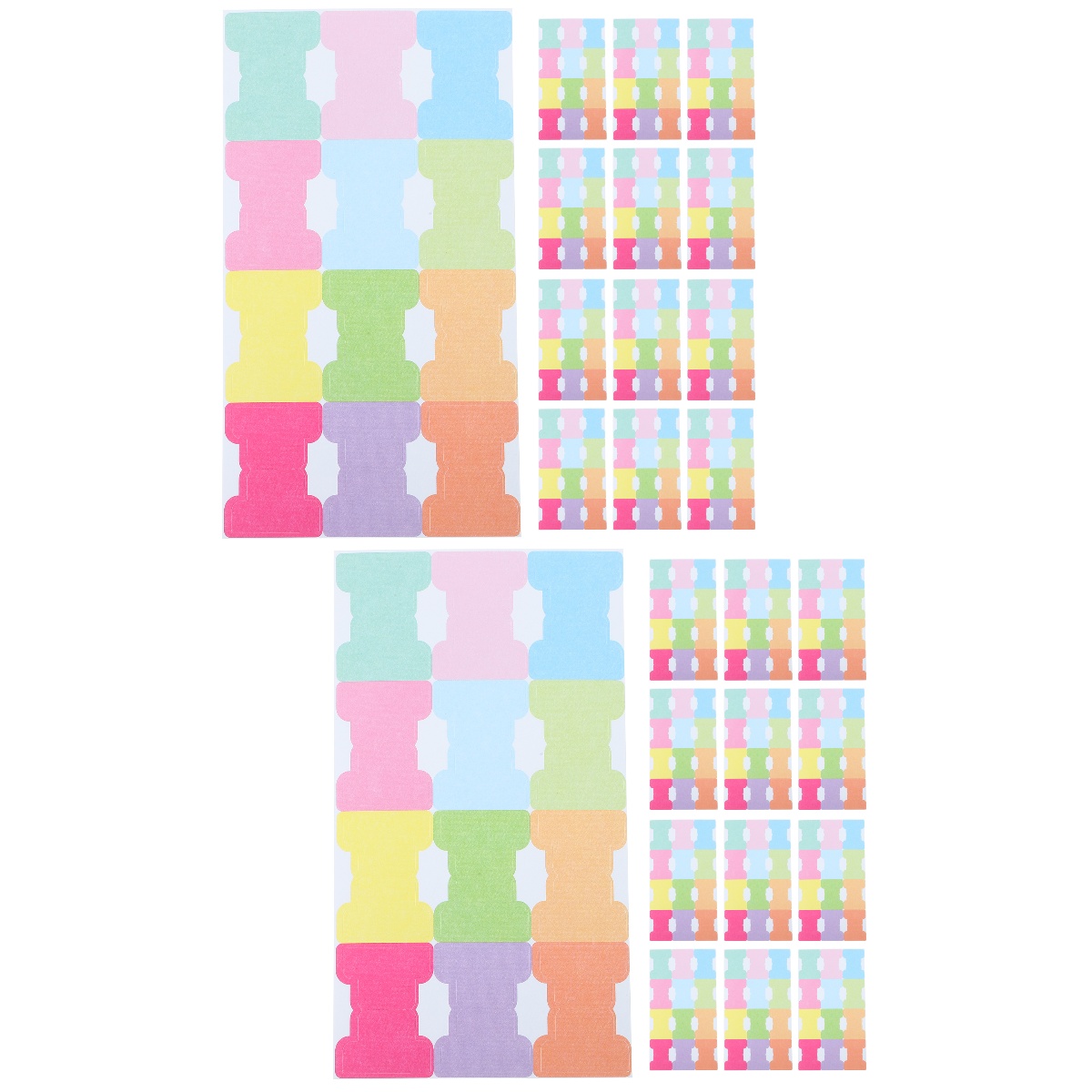 2 Count Book Annotation Tabs Notebook Bookmarks Logo Stickers Paper ...