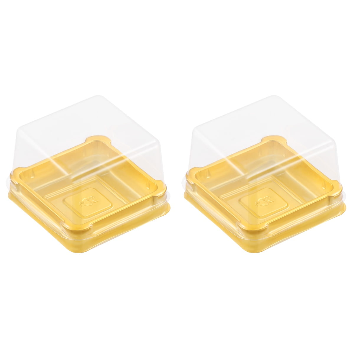 2 Count Cake Stand Moon Boxes Mooncake Packing Mini Cheesecake Gift ...