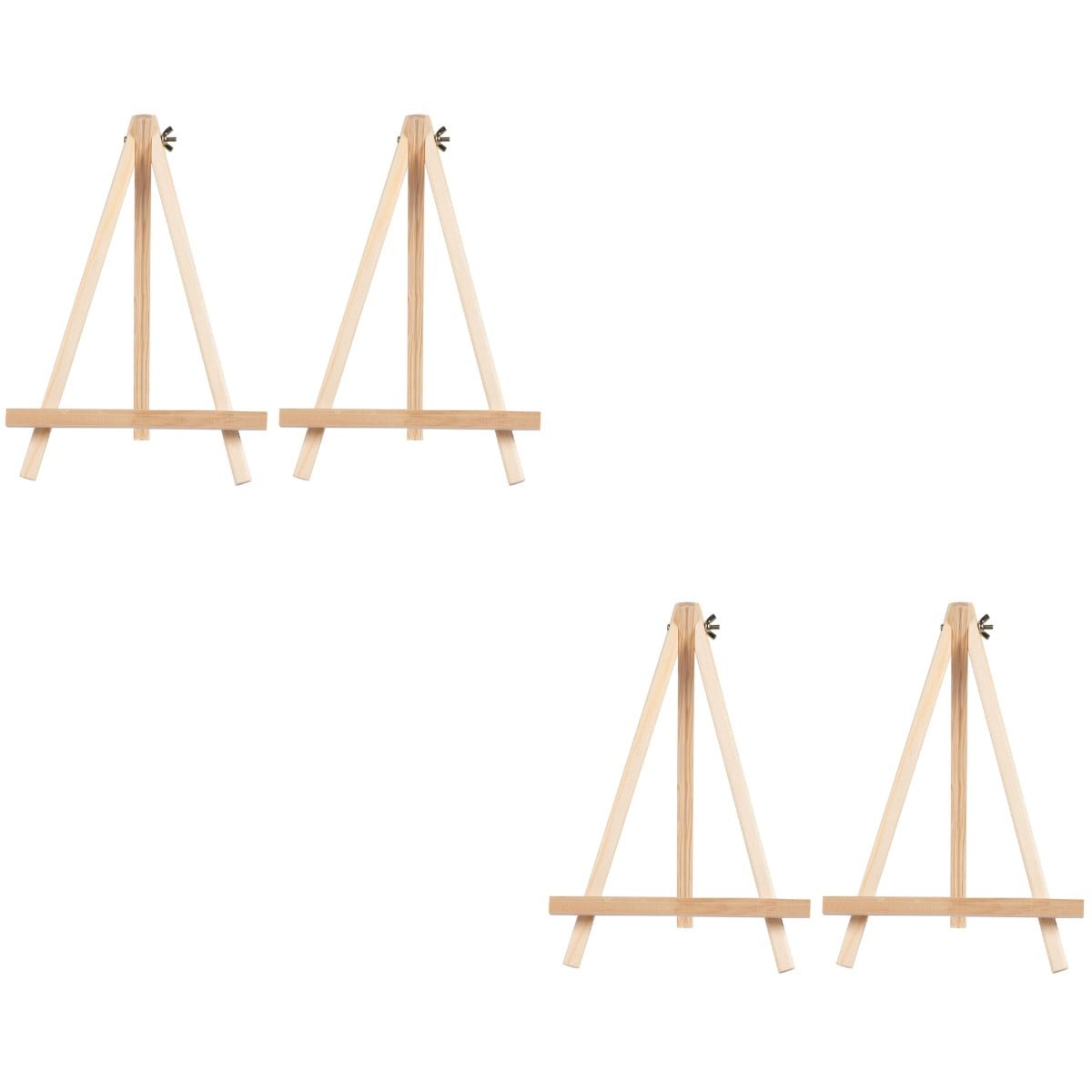 2 Count Canvas Easel Wedding Sign Easel Picture Table-top Easel Child ...
