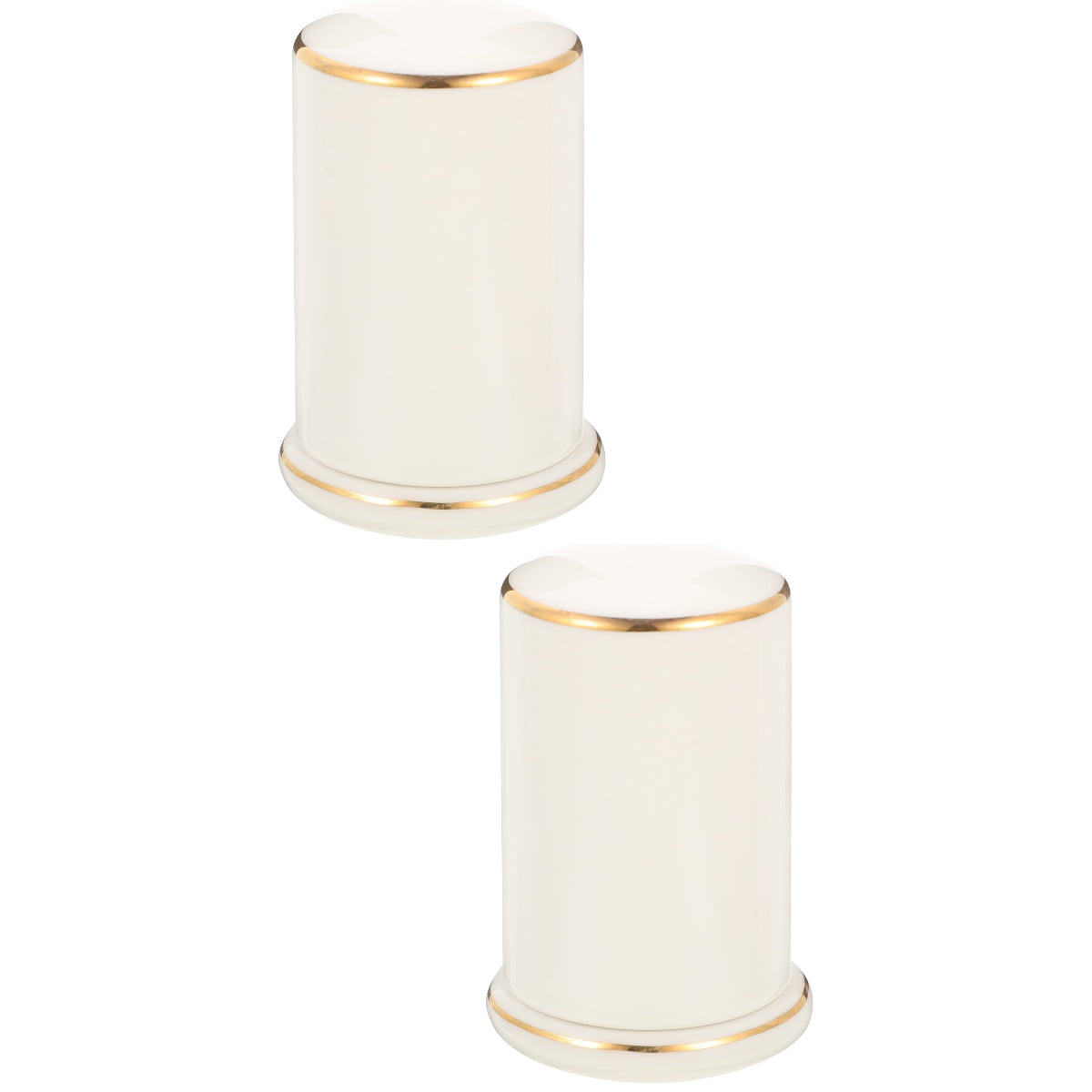 2 Count Ceramic Toothpick Box Convenient Holder Toothpicks Bamboo Daily ...