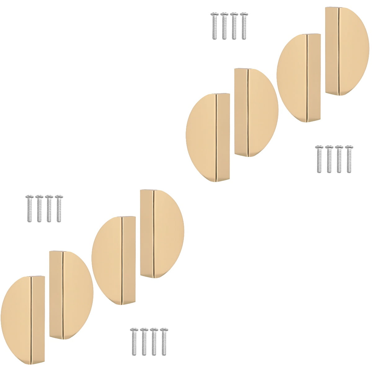 2 Count Cirvle Handles Tone Cabinet Grip Wardrobe - Walmart.com