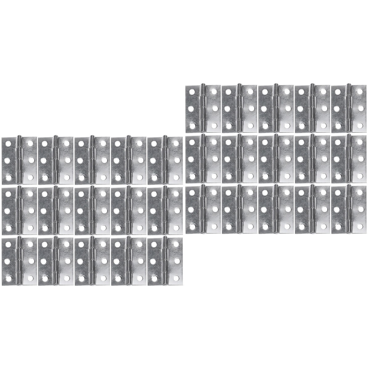 2 Count Clear Bra Strap Counter Hinge 4.4*3.2cm Silver - Walmart.com