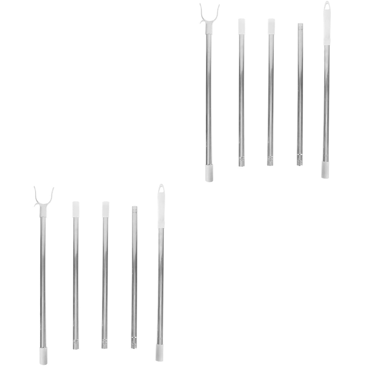 2 Count Coat Hooks Balcony Clothes Pole Closet Pole Clothes Reaching ...