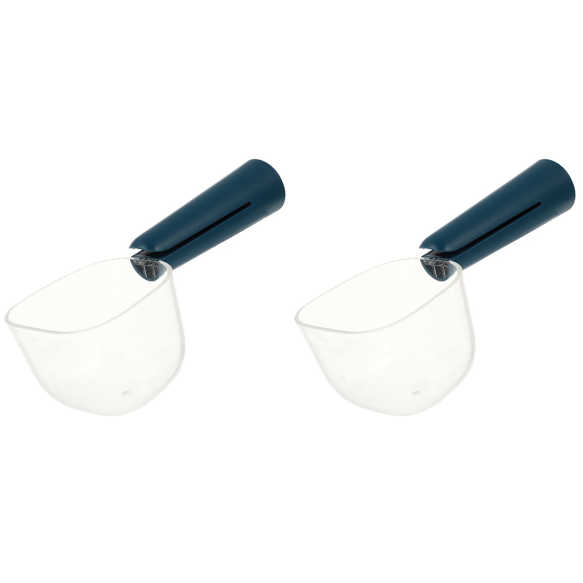 2 Count Coffee Container Protein Scoop Rice Dry Goods Household Scale ...