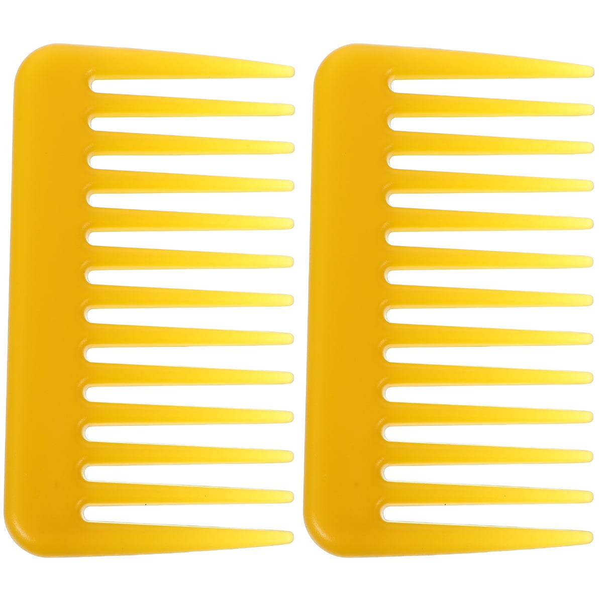 2 Count Comb Hair Styling Tool Hairdressing Plastic Women Fashion Home ...