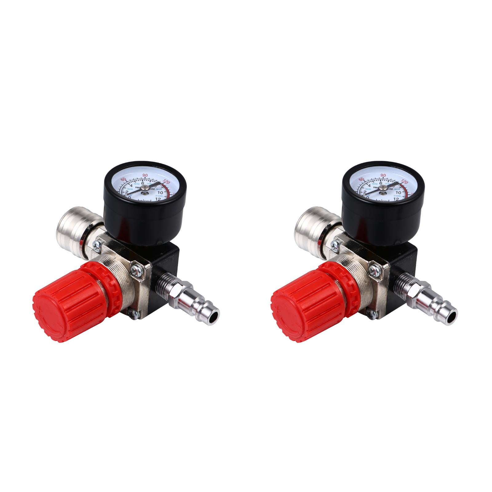 2 Count Compressor Regulator Valve Tank Switch Air Compressors ...