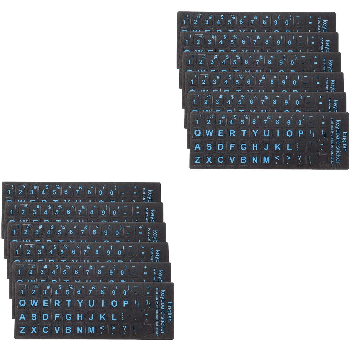 2 Count Computer Keyboard Stickers Laptop Replacement Keys Keyboards ...