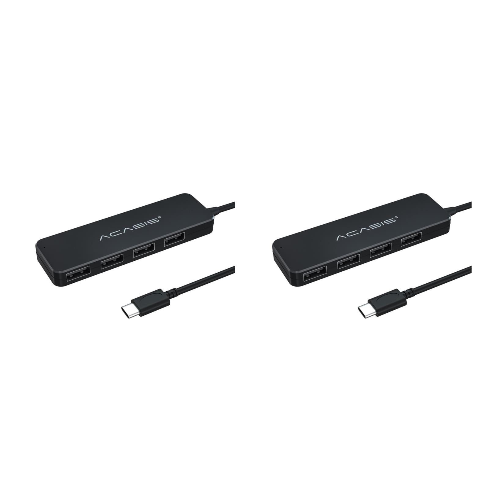 2 Count Computer Powered Extender Tablet Hub USB-C Adapter 10X3X1CM ...
