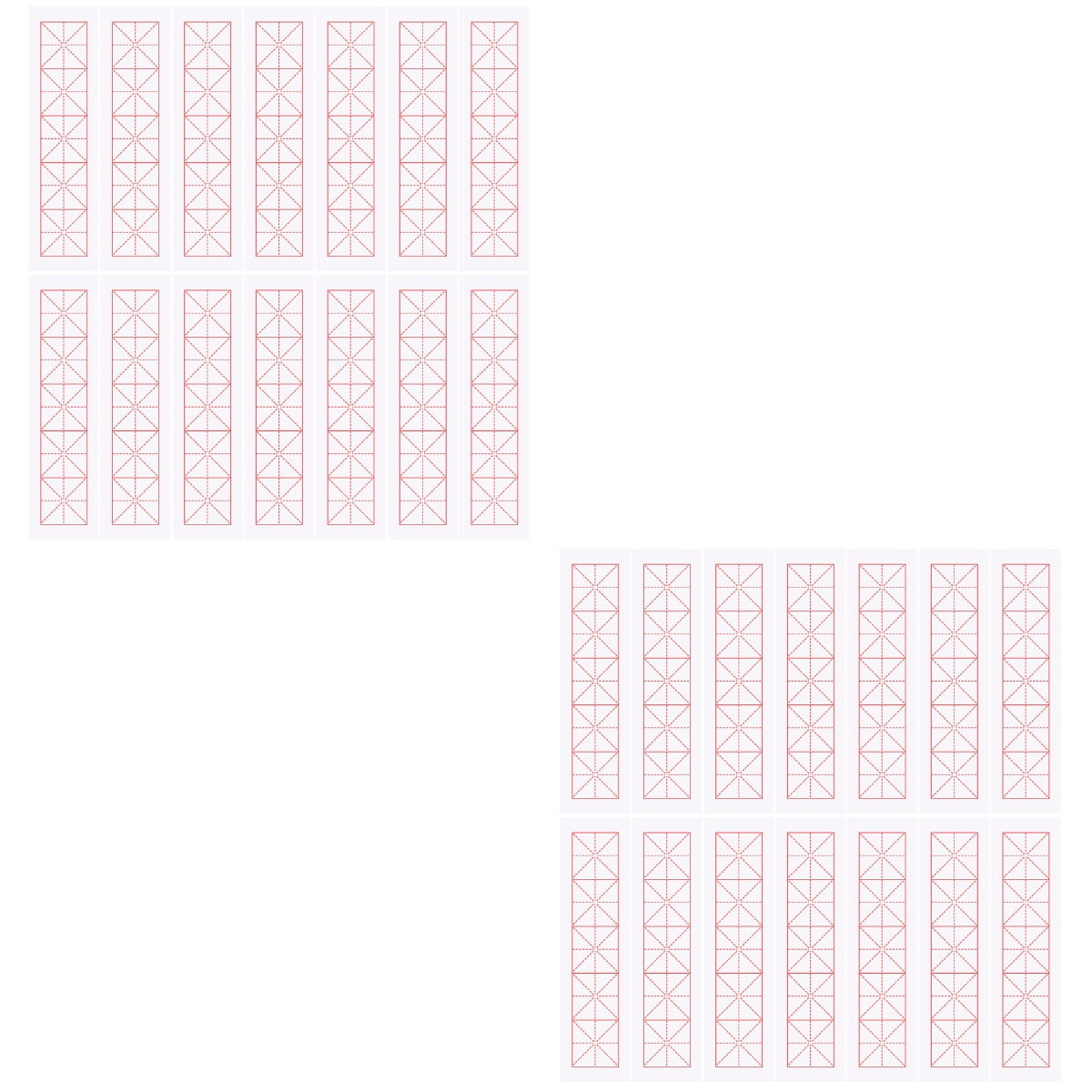 2 Count Copy Stickers Rice Paper Wraps Blank Scrolls Edible Wafer ...