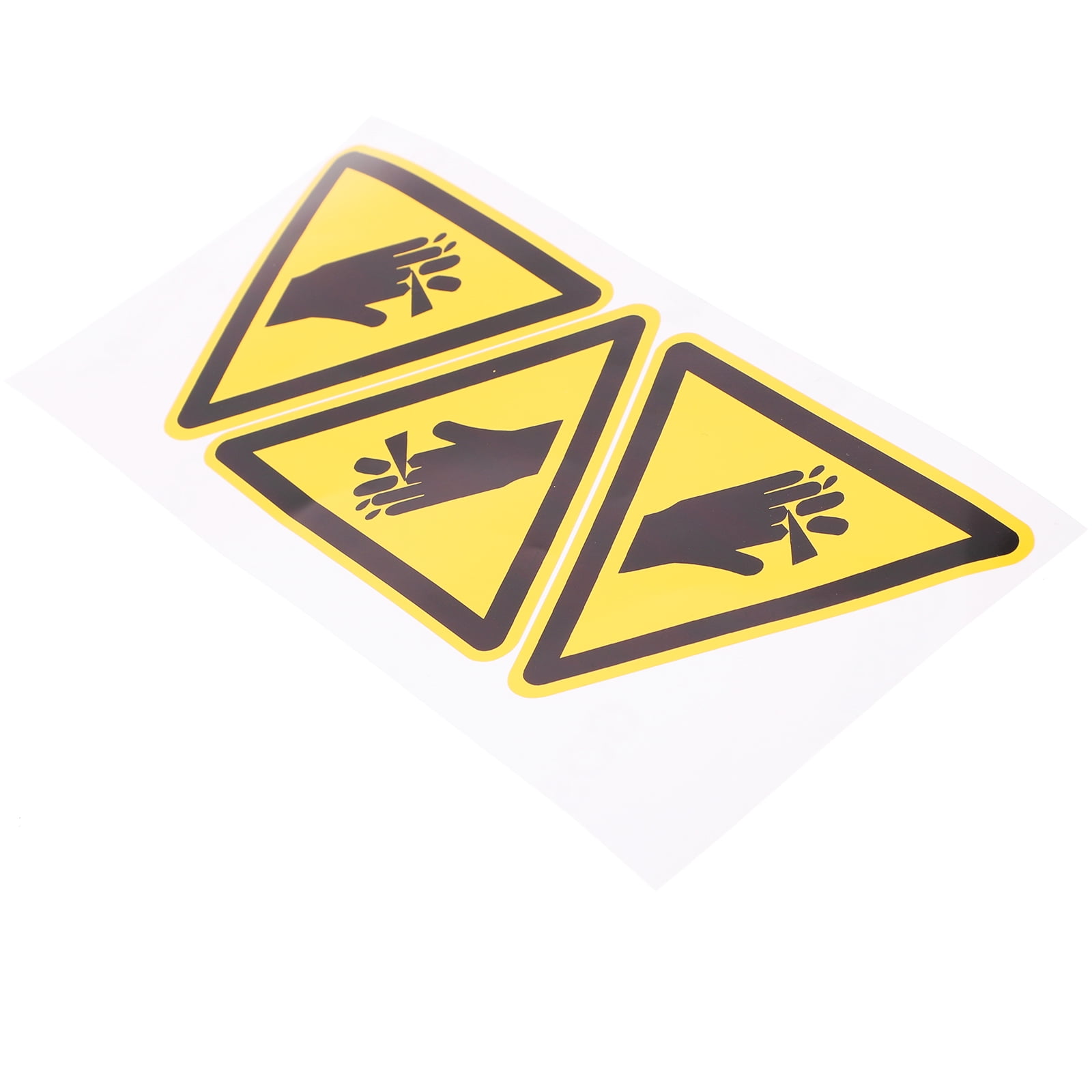 2 Count Danger of Cutting Label Warning Stickers Adhesive - Walmart.com