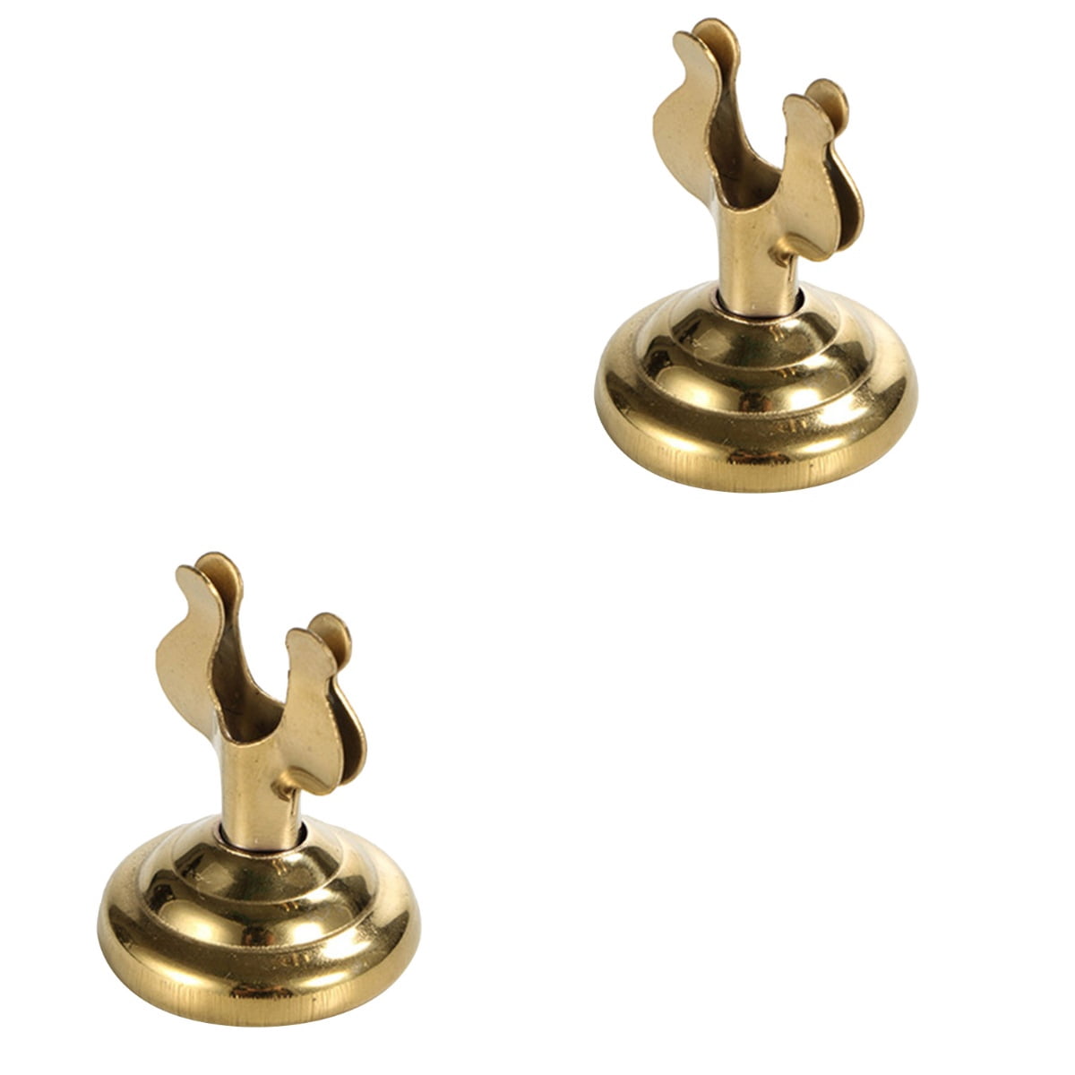 2 Count Decoration Table Number Stands Banquet 3*3*4cm Golden - Walmart.com
