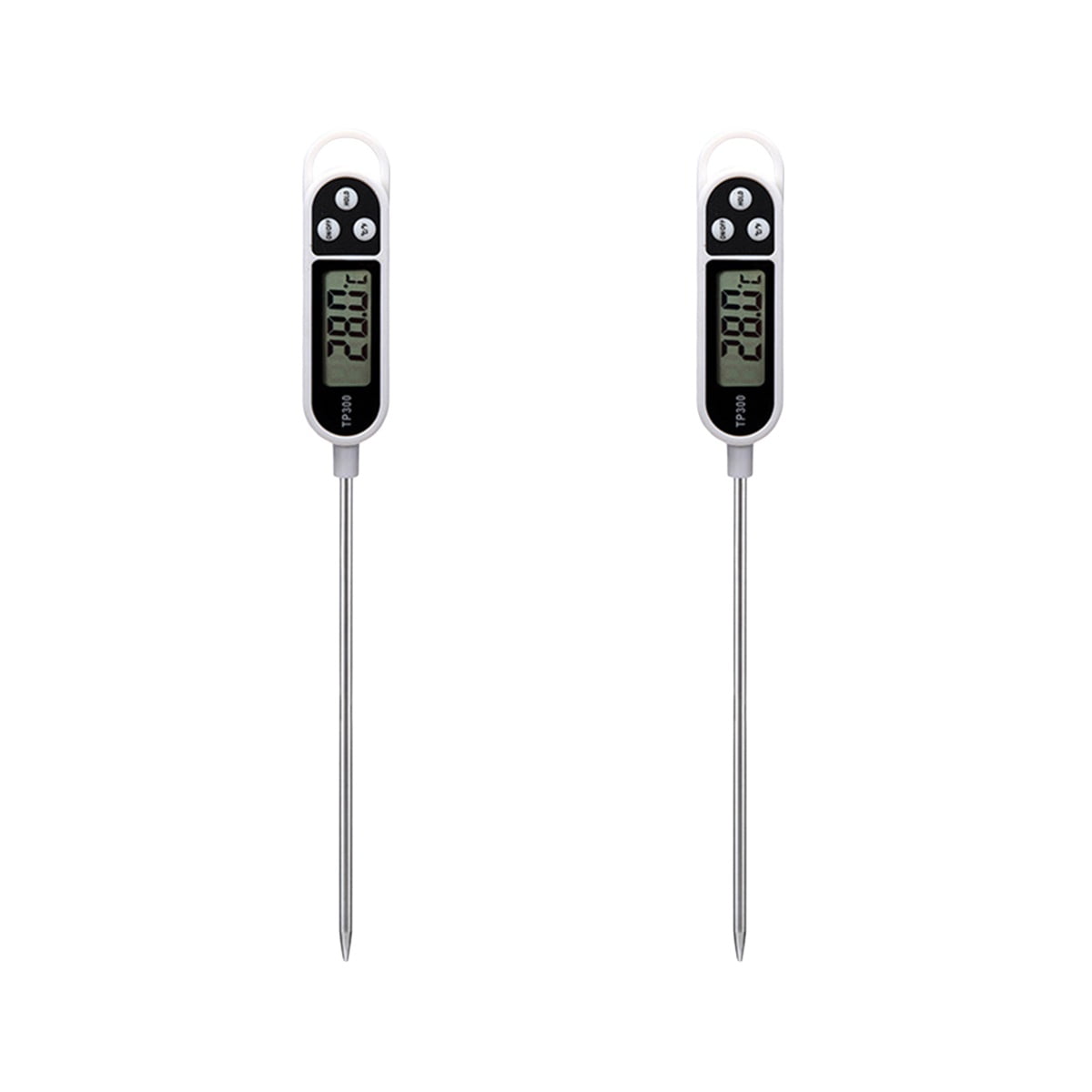 2 Count Deep Frying Thermometer for Oil Thermometers Water Temperature ...