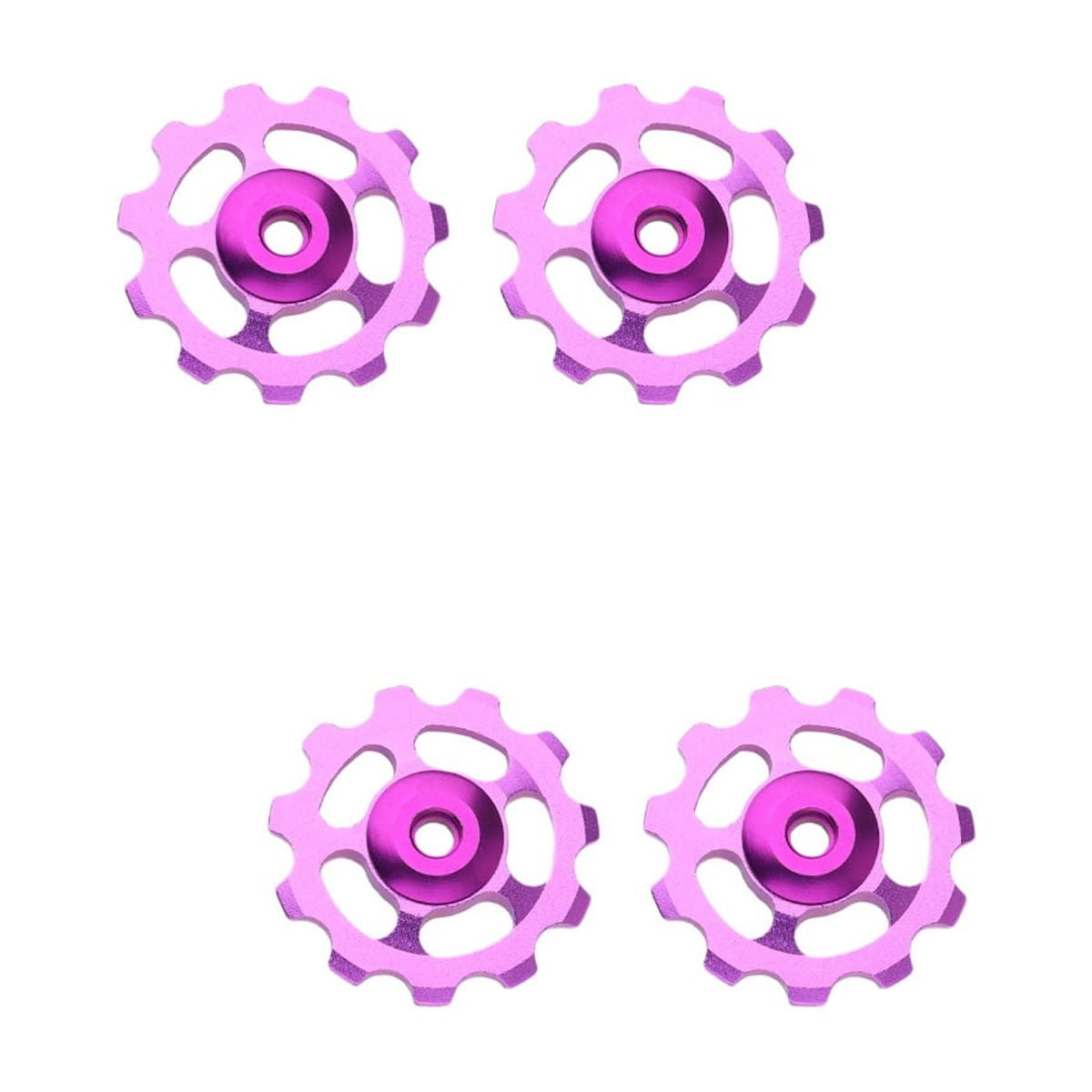 2 Count Derailleur Purple Wheel Cogs Pulley Bike Rear - Walmart ...