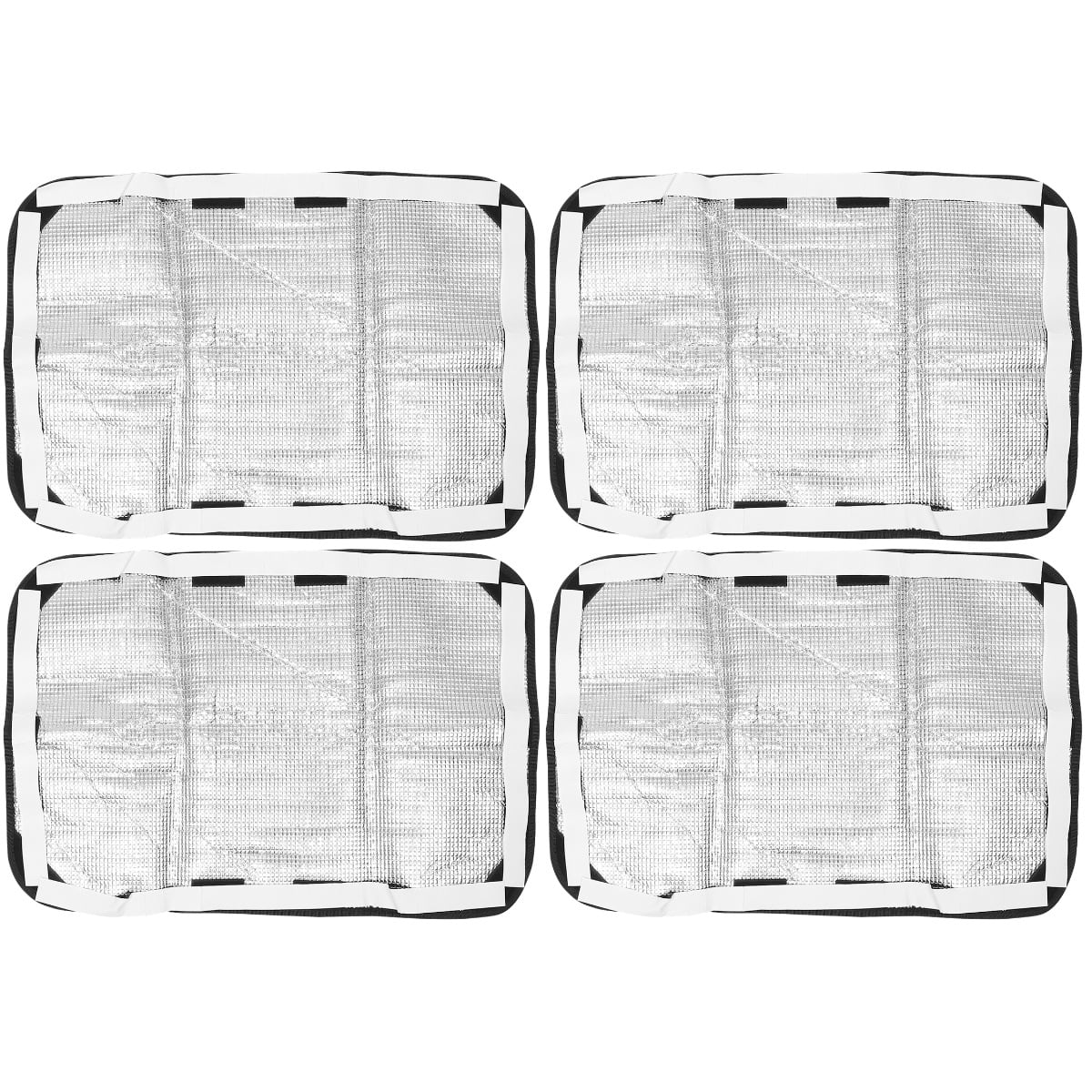 2 Count Detachable Blinds Trailer Door and Window Visor Travel ...