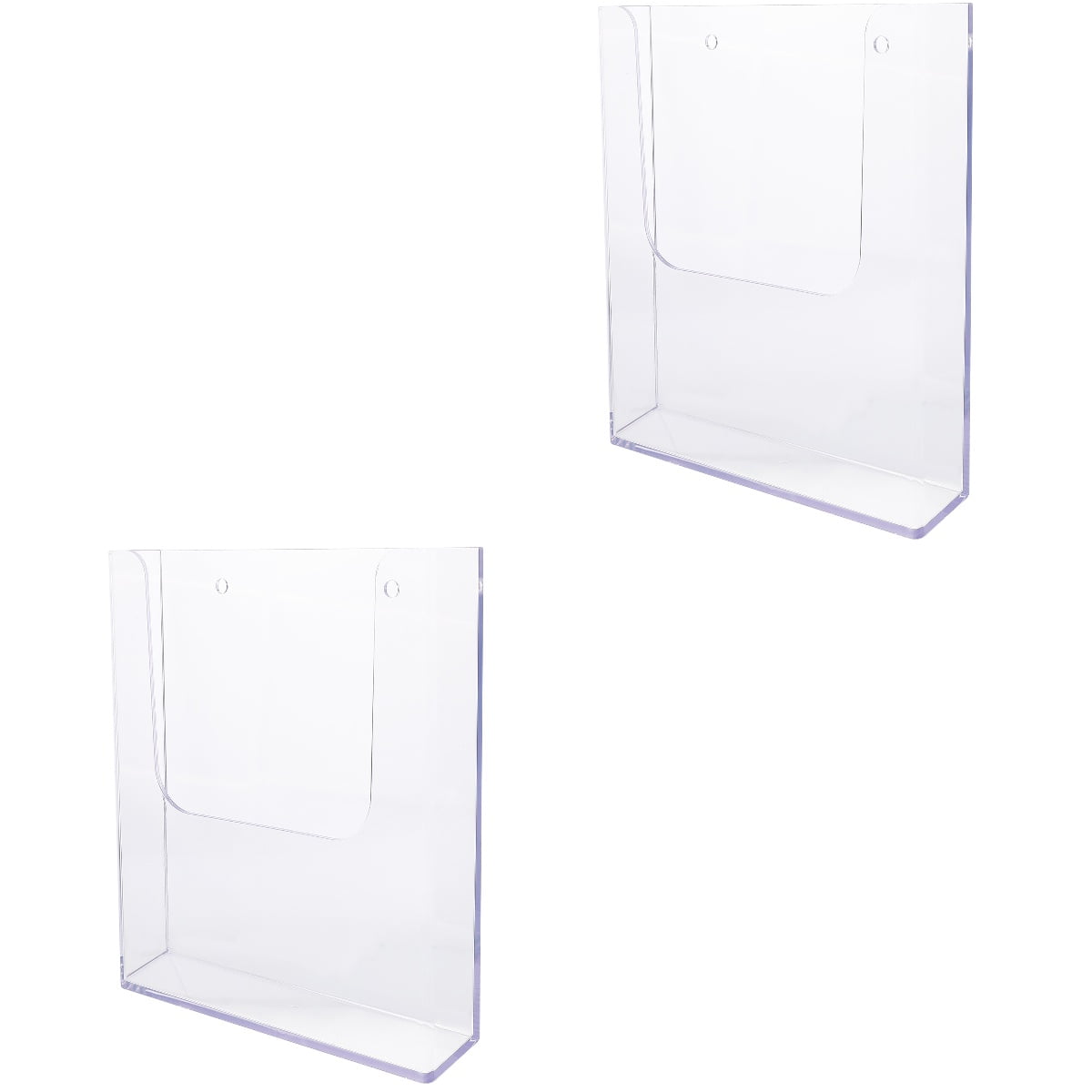 2 Count Display Stand Book Display Shelf Book Stand Acrylic Magazine ...