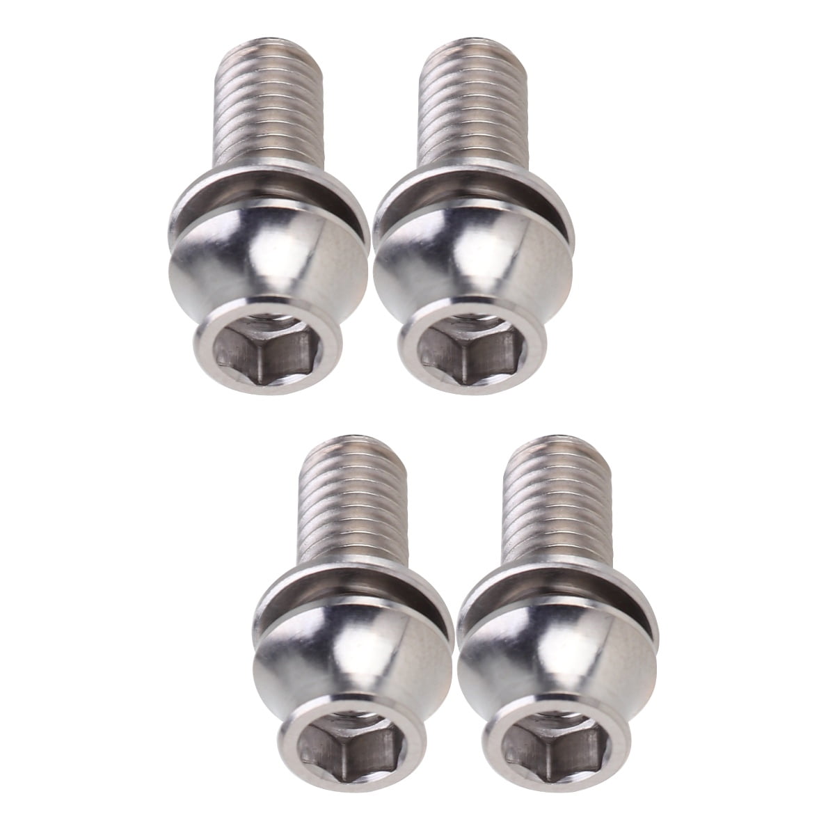 2 Count Double Transmission Mountain Bike Screw Silver - Walmart.com