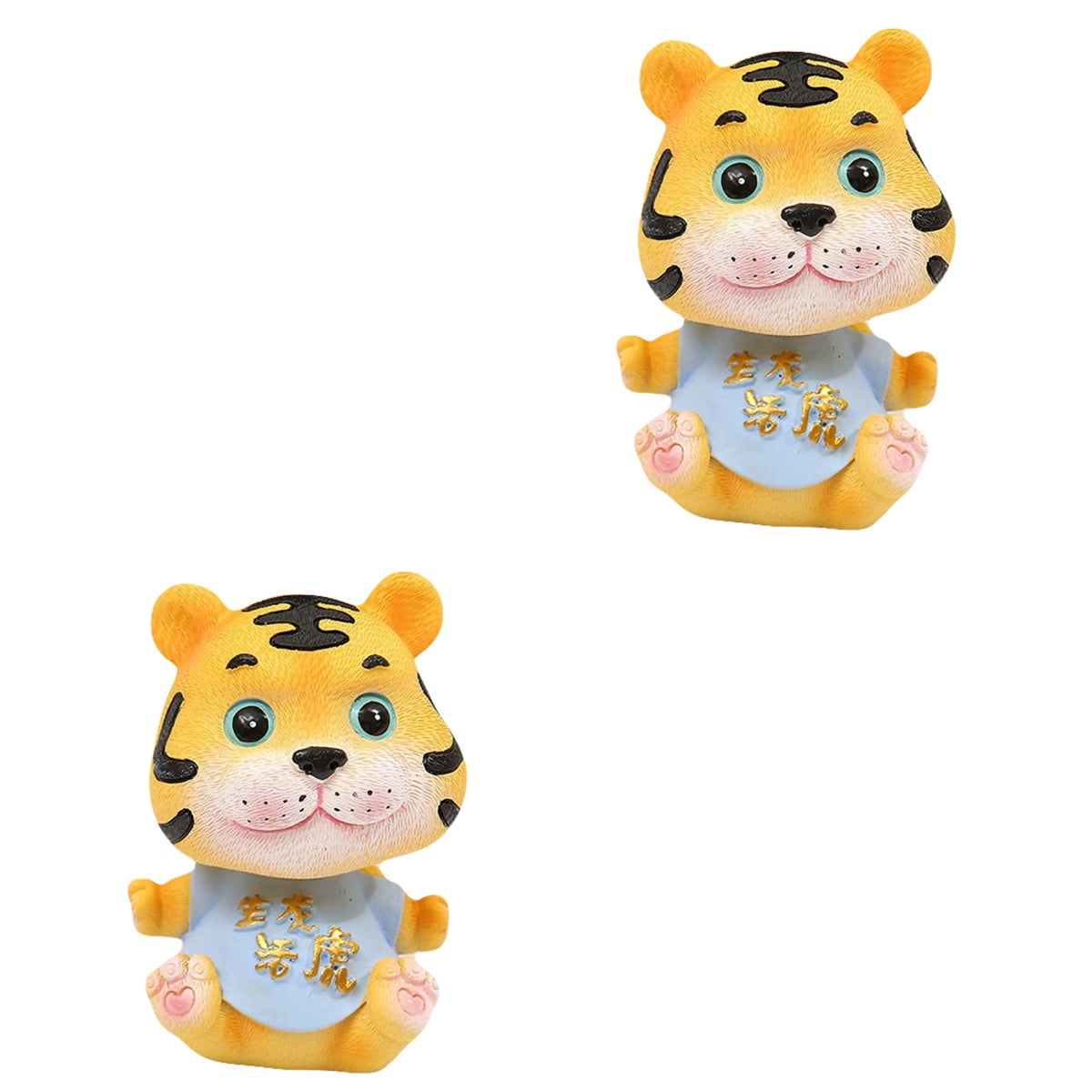 2 Count Dragon Plush Corgi Decor Tiger Doll Ornament Girl - Walmart.com
