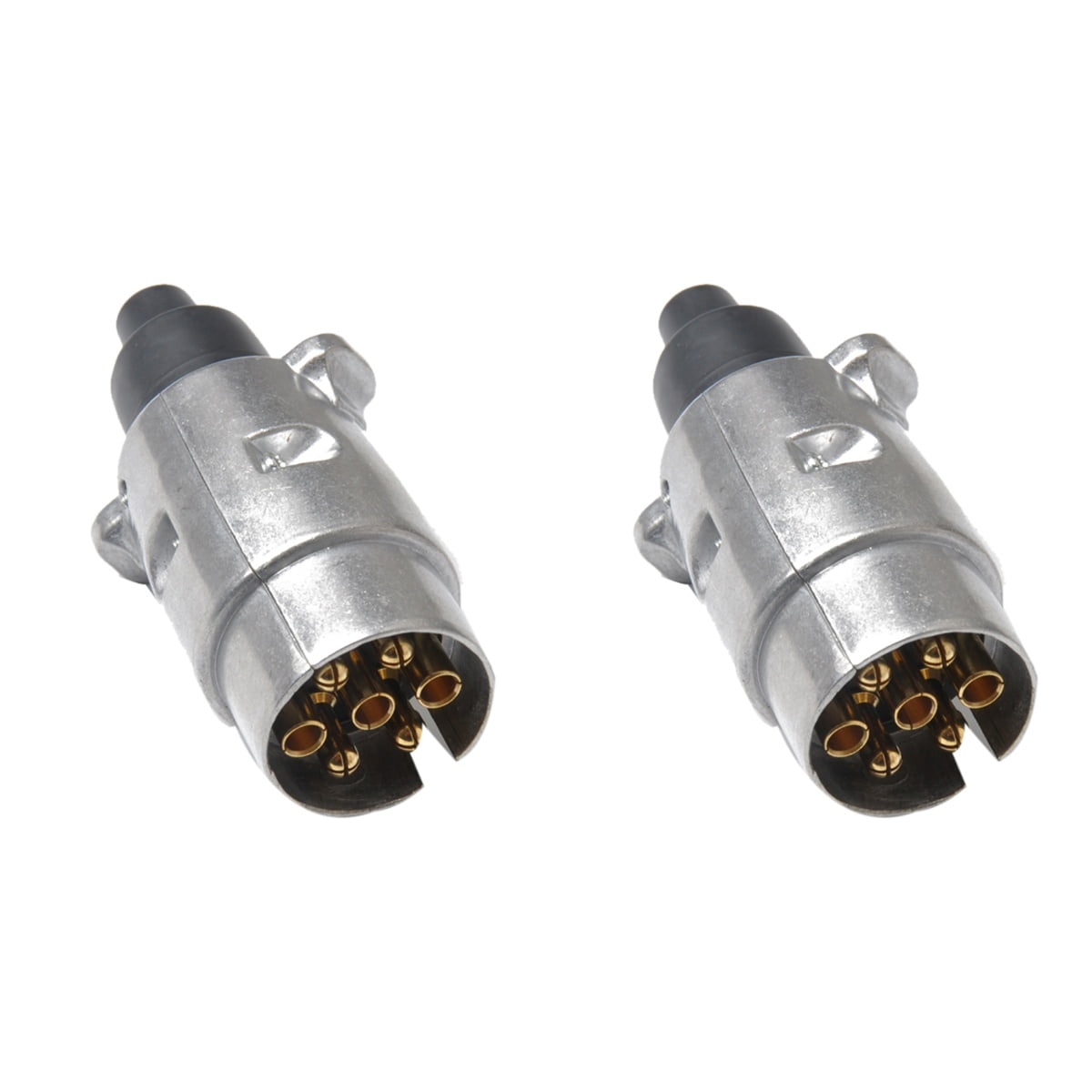 2 Count Electrical Power Trailer Connector Plug RV - Walmart.com