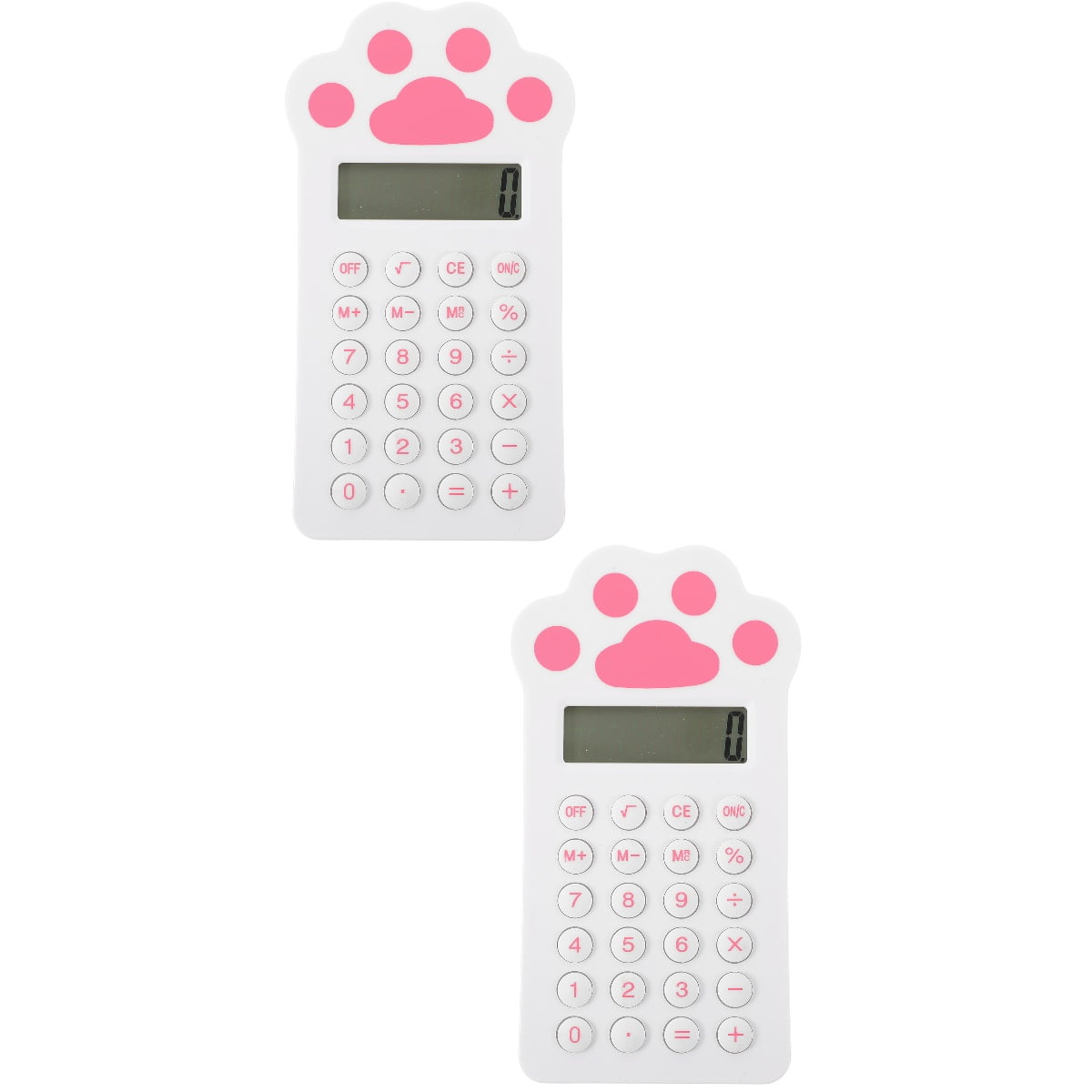 2 Count Electronics Calculator Compact Small Office Student - Walmart.com