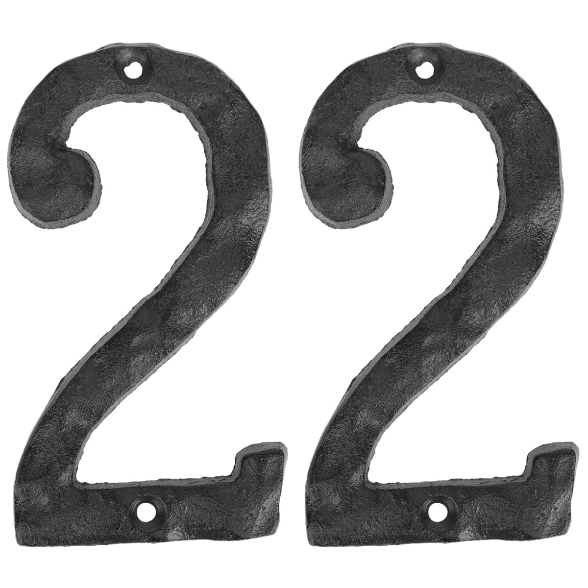 2 Count Emblems House DIY Number Symbol Numbers Decorative Home Address ...