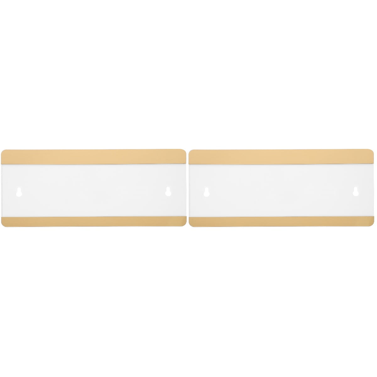 2 Count Emblems School The Handy Acrylic Name Plate House Plate Frame ...