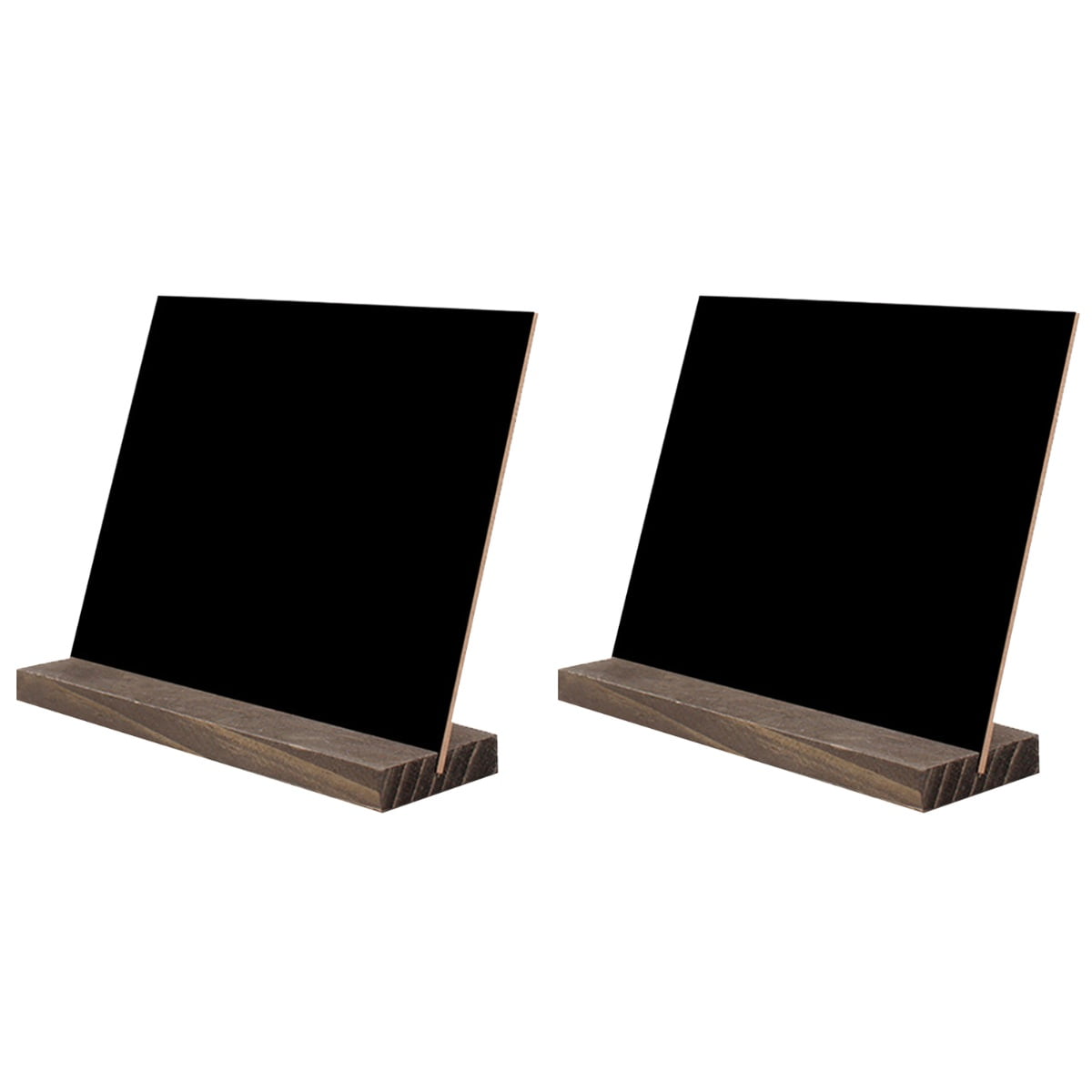 2 Count Emblems Tabletop Chalkboard Sign with Stand Small Chalkboard ...