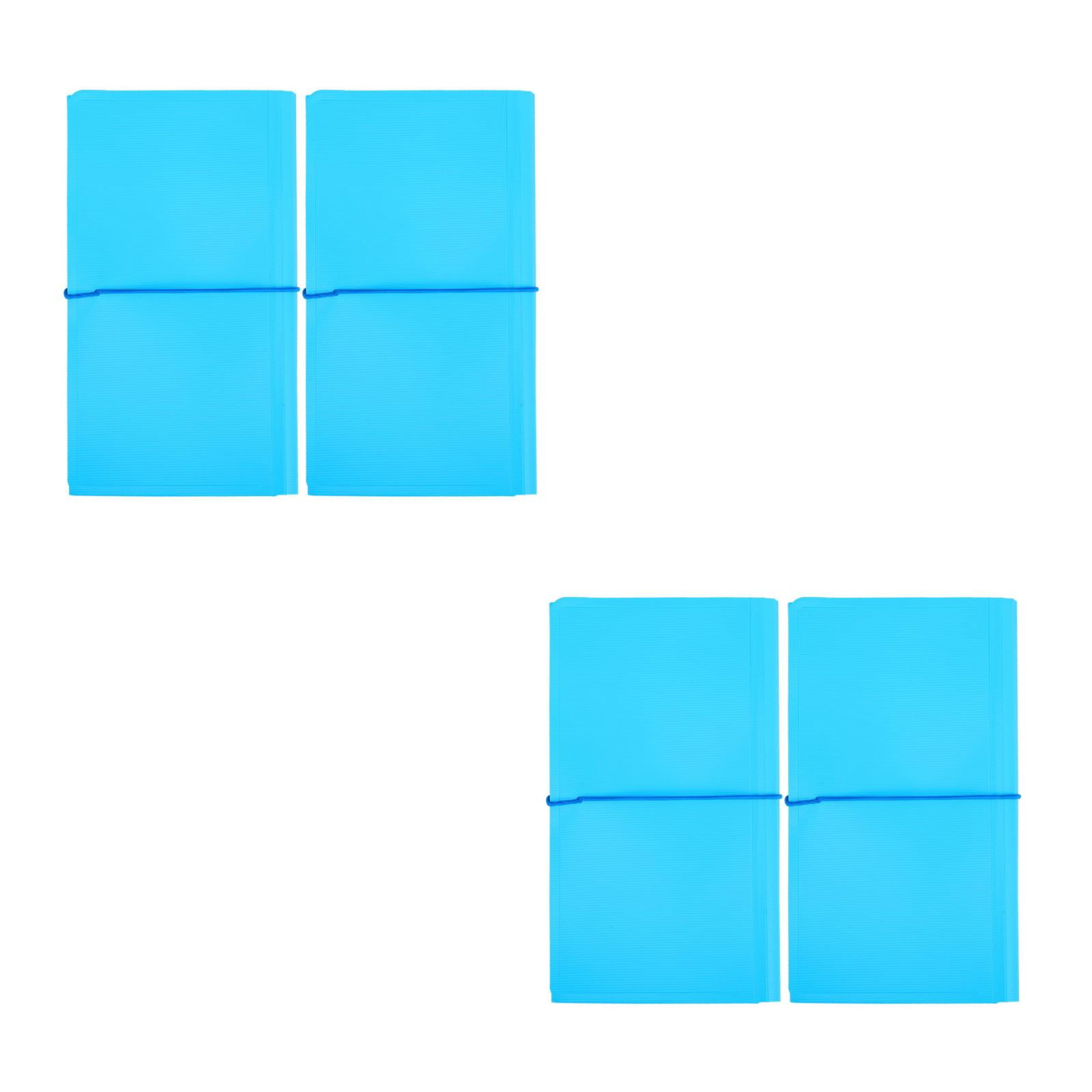 2 Count File Folder Accordion Currency Construction Receipt Organizer ...