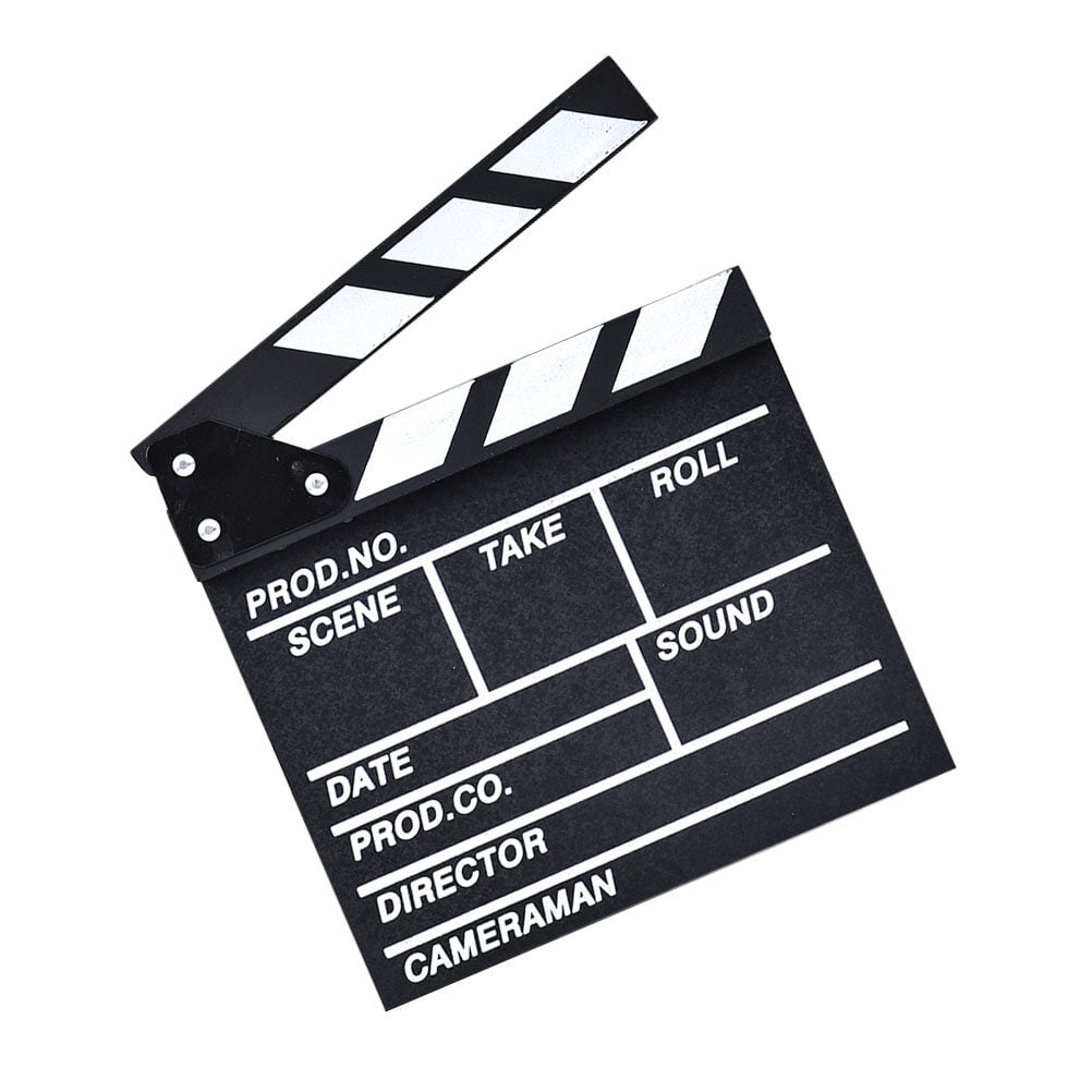 2 Count Film Prop Money Clapboard Black - Walmart.com