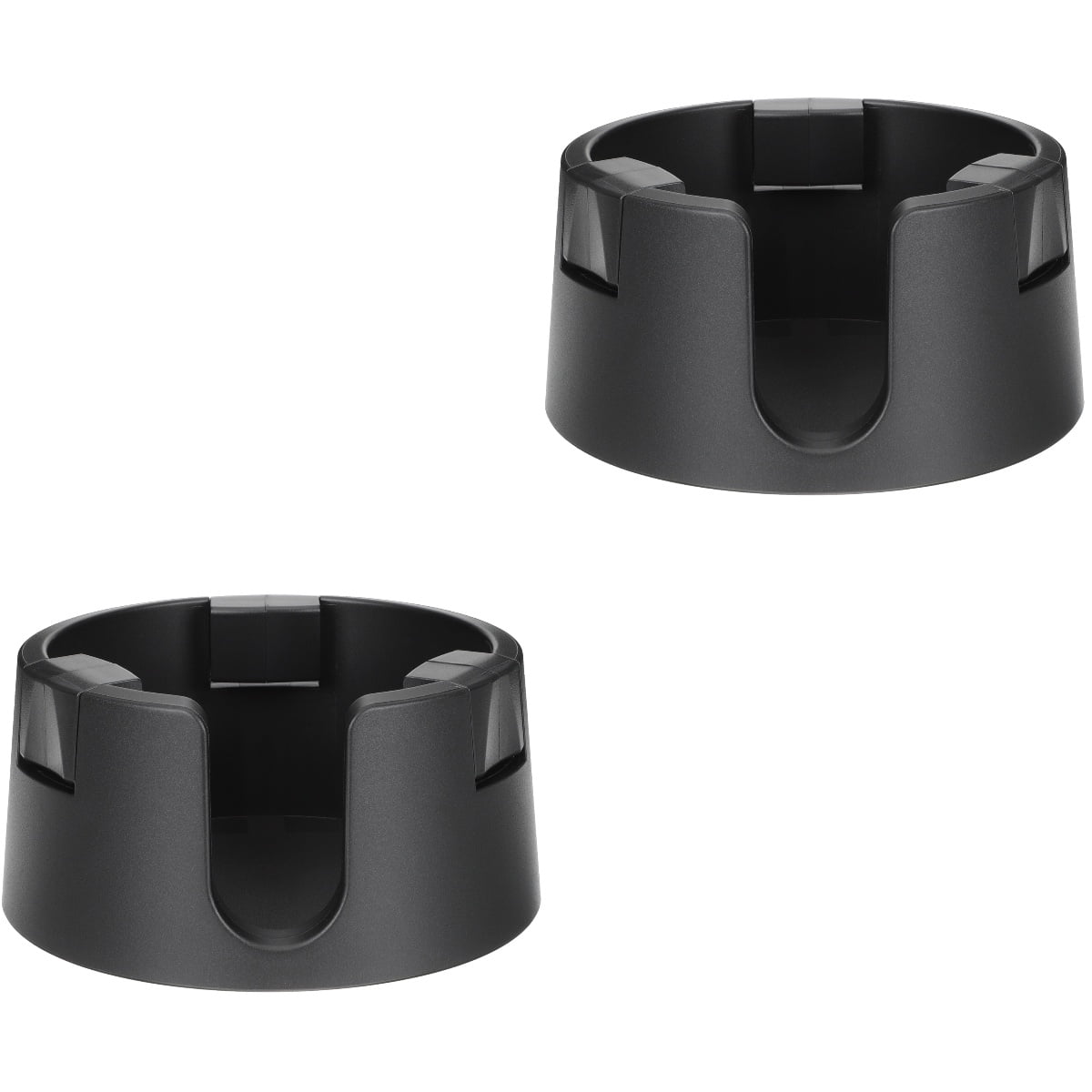 2 Count Fixed Cup Holder Anti-Spill Table Beverage Espresso Sofa ...