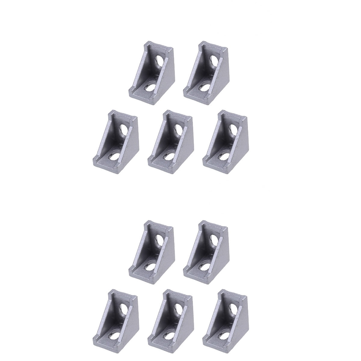 2 Count Flag Pole Mount Aluminum Extrusion Profile Rail Corner Bracket ...