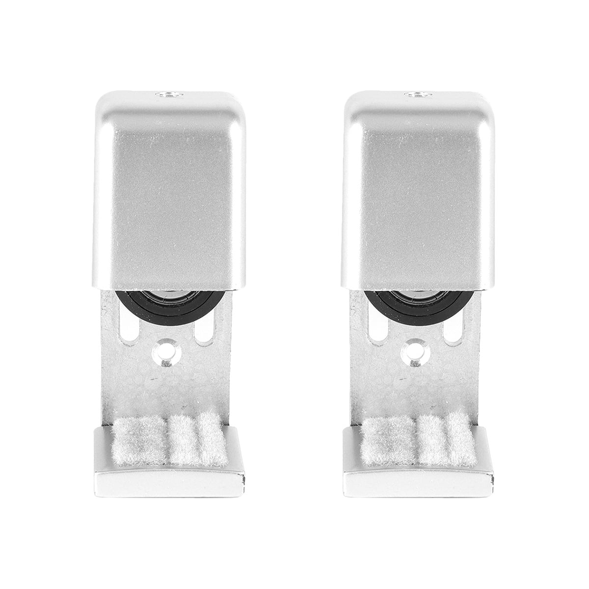 2 Count Floor Guide for Barn Door Swing Stopper Lock Sliding Safety ...