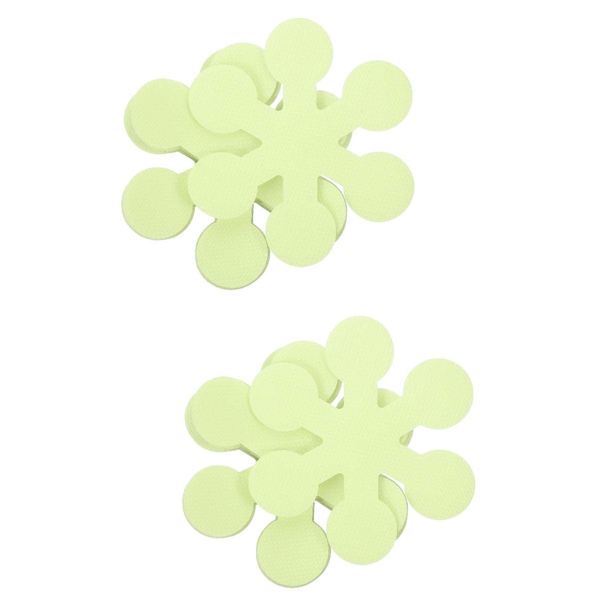 2 Pack Fluorescent Anti- Stair Nosing Strips Transparent Light Green ...