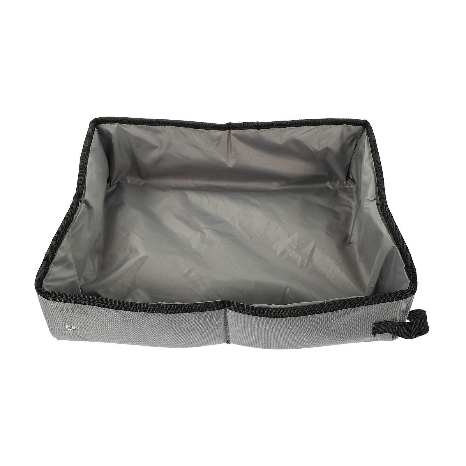 2 Count Folding Cat Litter Box Sand Holder Portable Boxes Water Proof ...