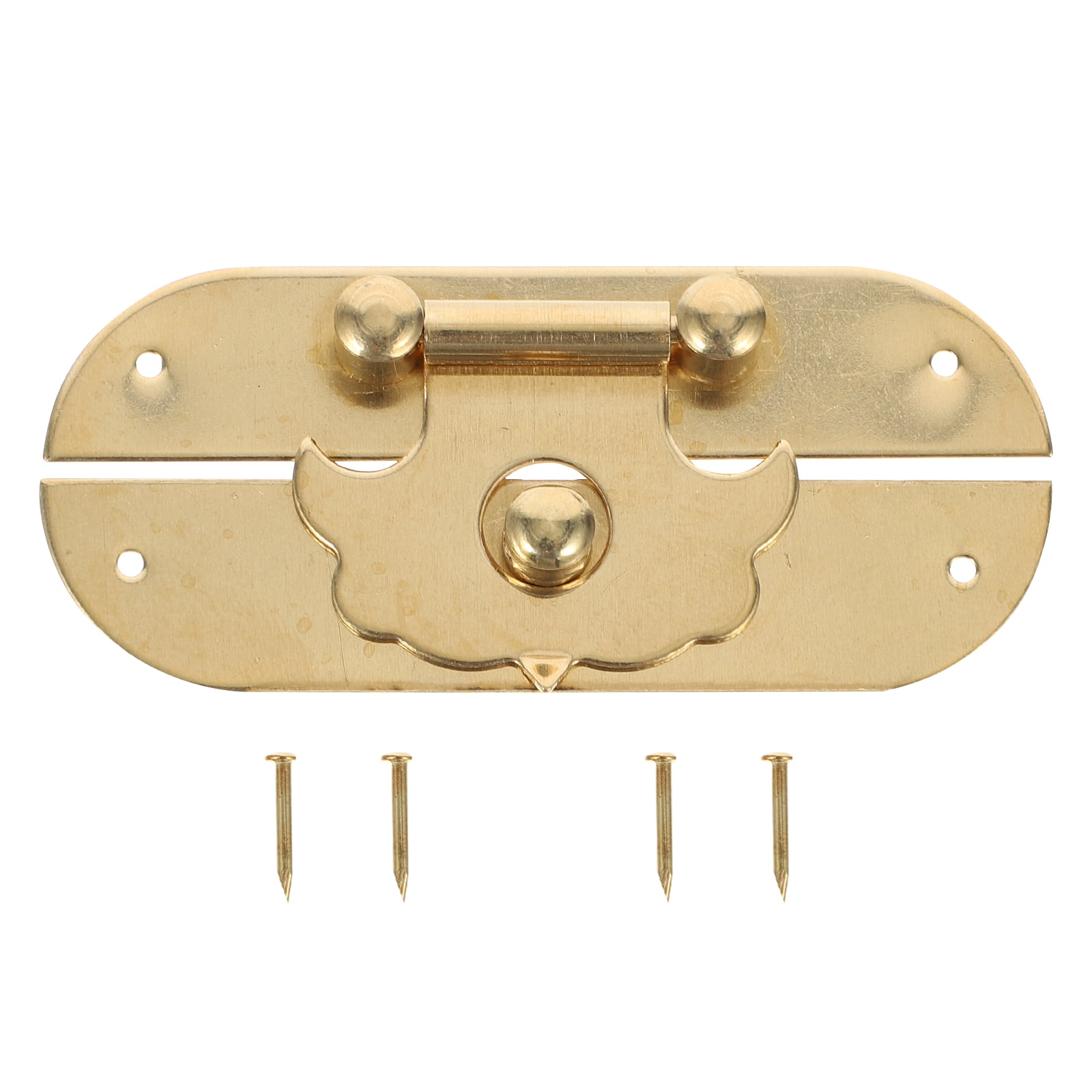 2 Count Furniture Box Buckle Cabinet Hinges Boxes Drawer Lock Antique ...