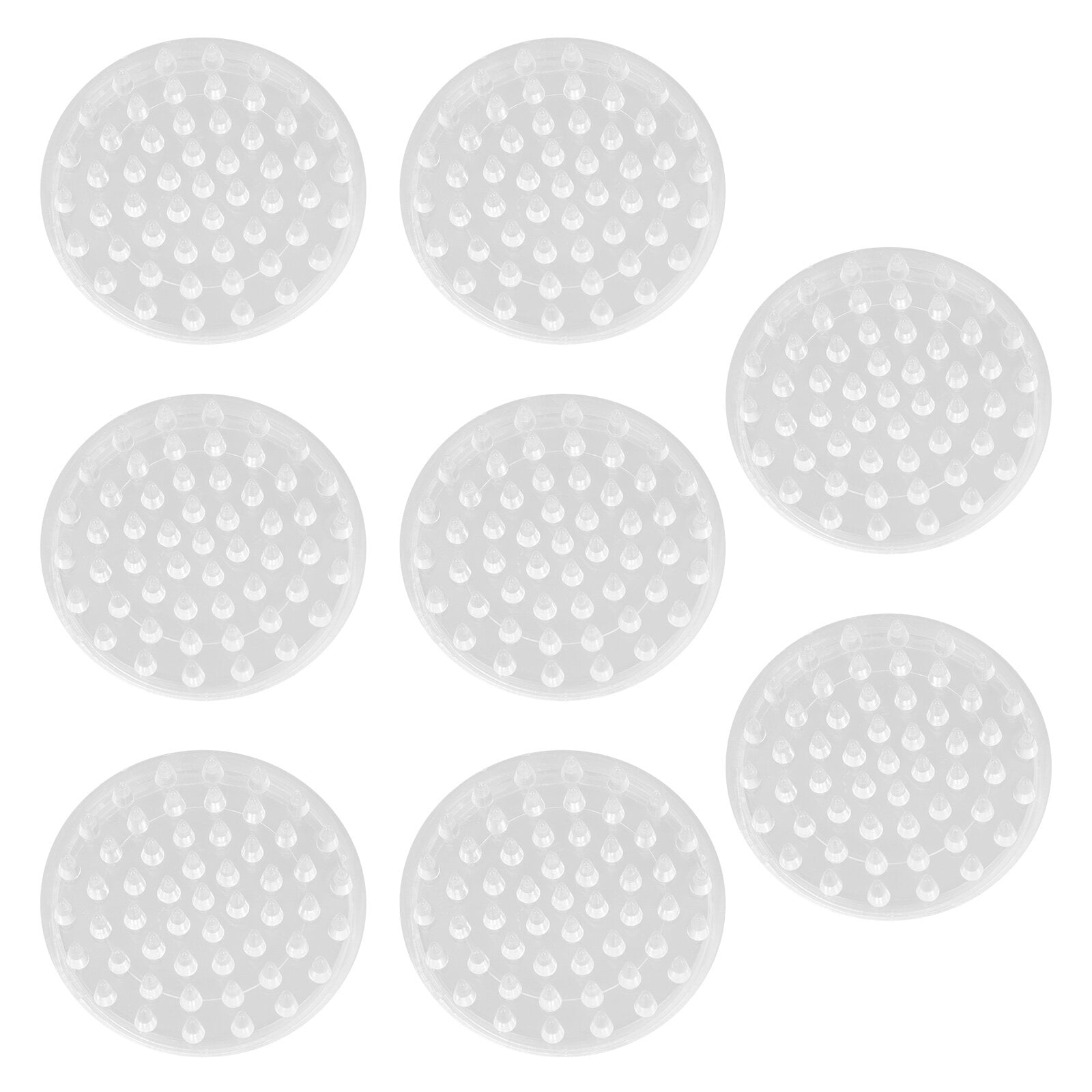 2 Count Furniture Non-slip Floor Mat Transparent Pads Protectors ...