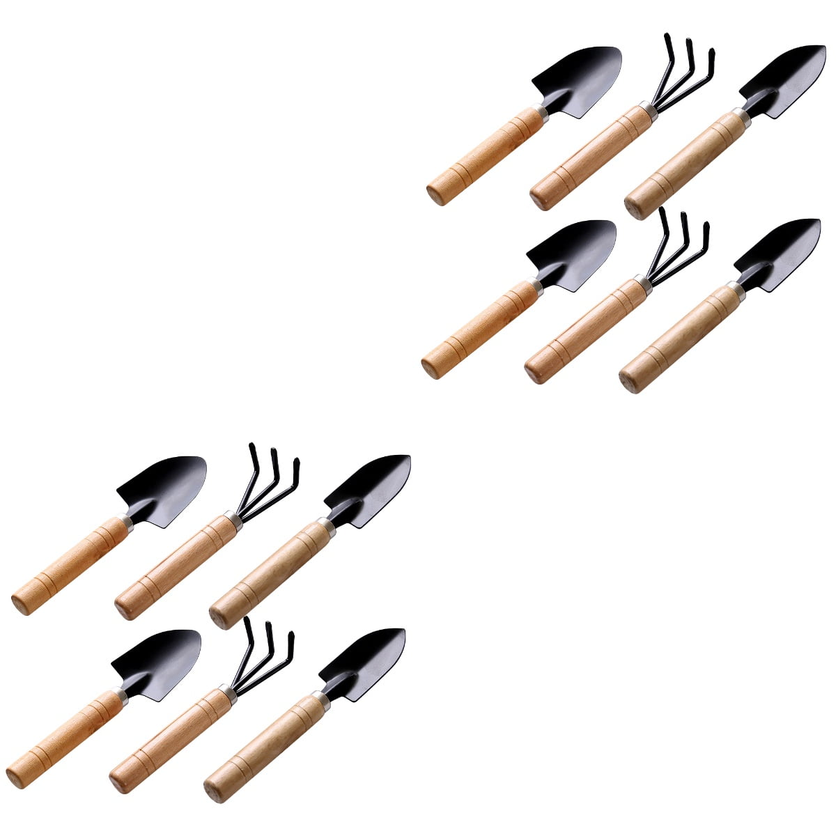 2 Count Garden Rake Heavy Duty Plants Dispenser Tools Women's Miss ...