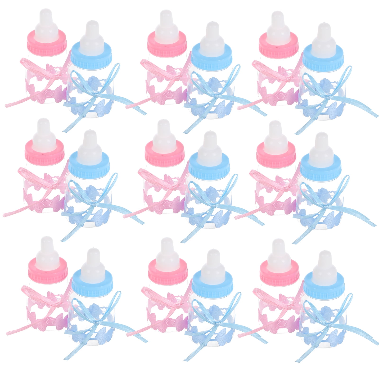 2 Count Gender Reveal Party Supplies Baby Bottle Favors Girl - Walmart.com