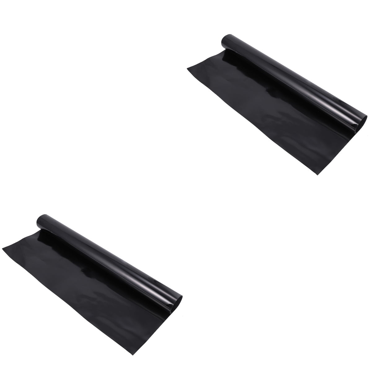 2 Count Glass Film Is Black and Opaque 50 Cm X Meters Tint Window Films ...