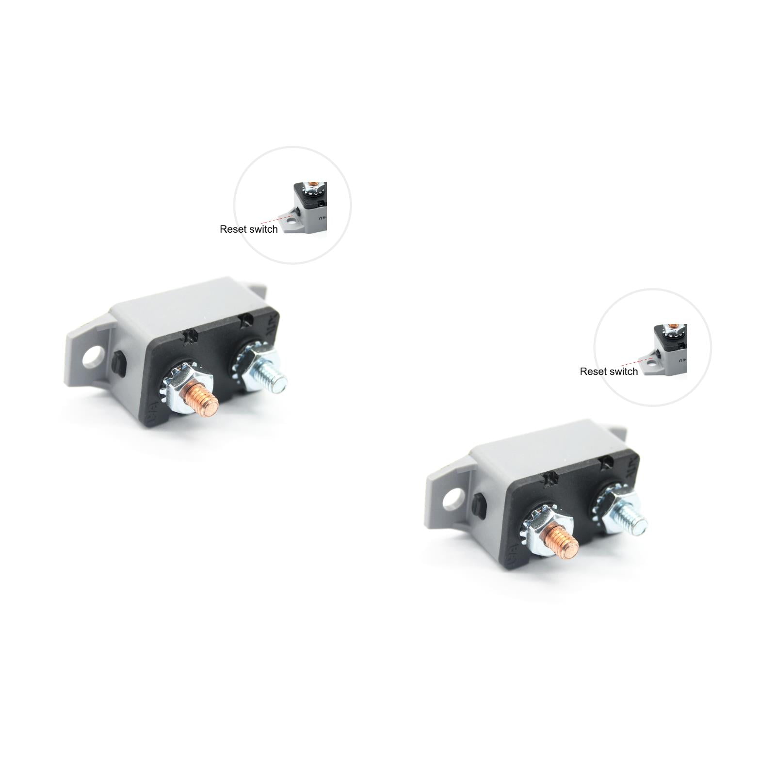 2 Count Golden Head BAT Wiring Circuit Breaker Automotive - Walmart.com