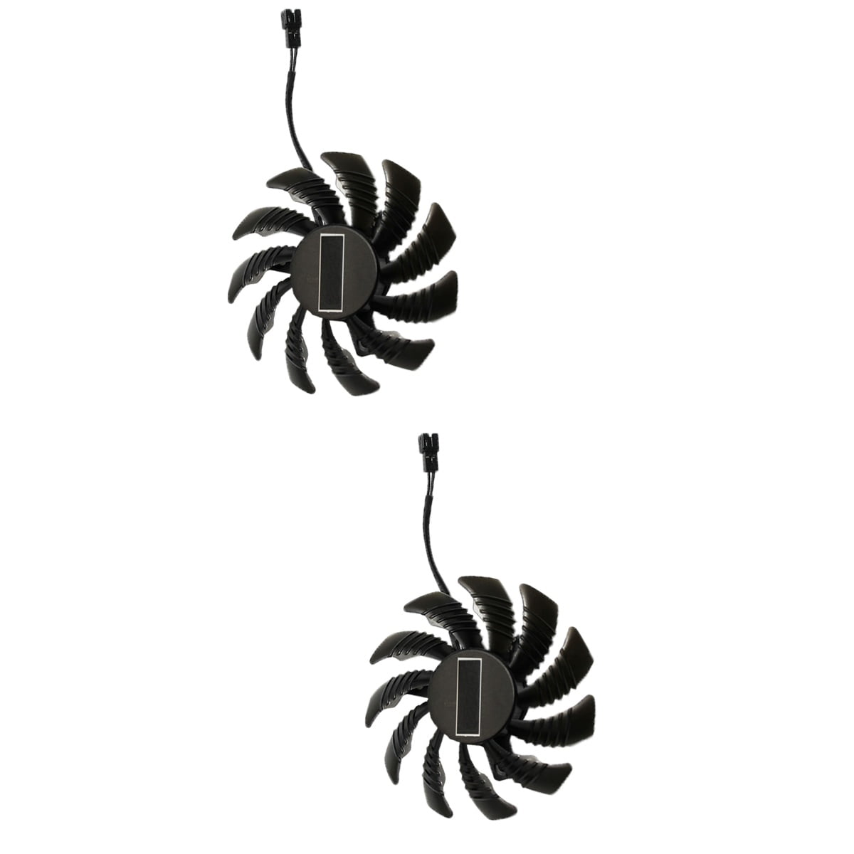 2 Count Graphics Card Cooling Fan GPU Air Cooler Replacement Computer ...